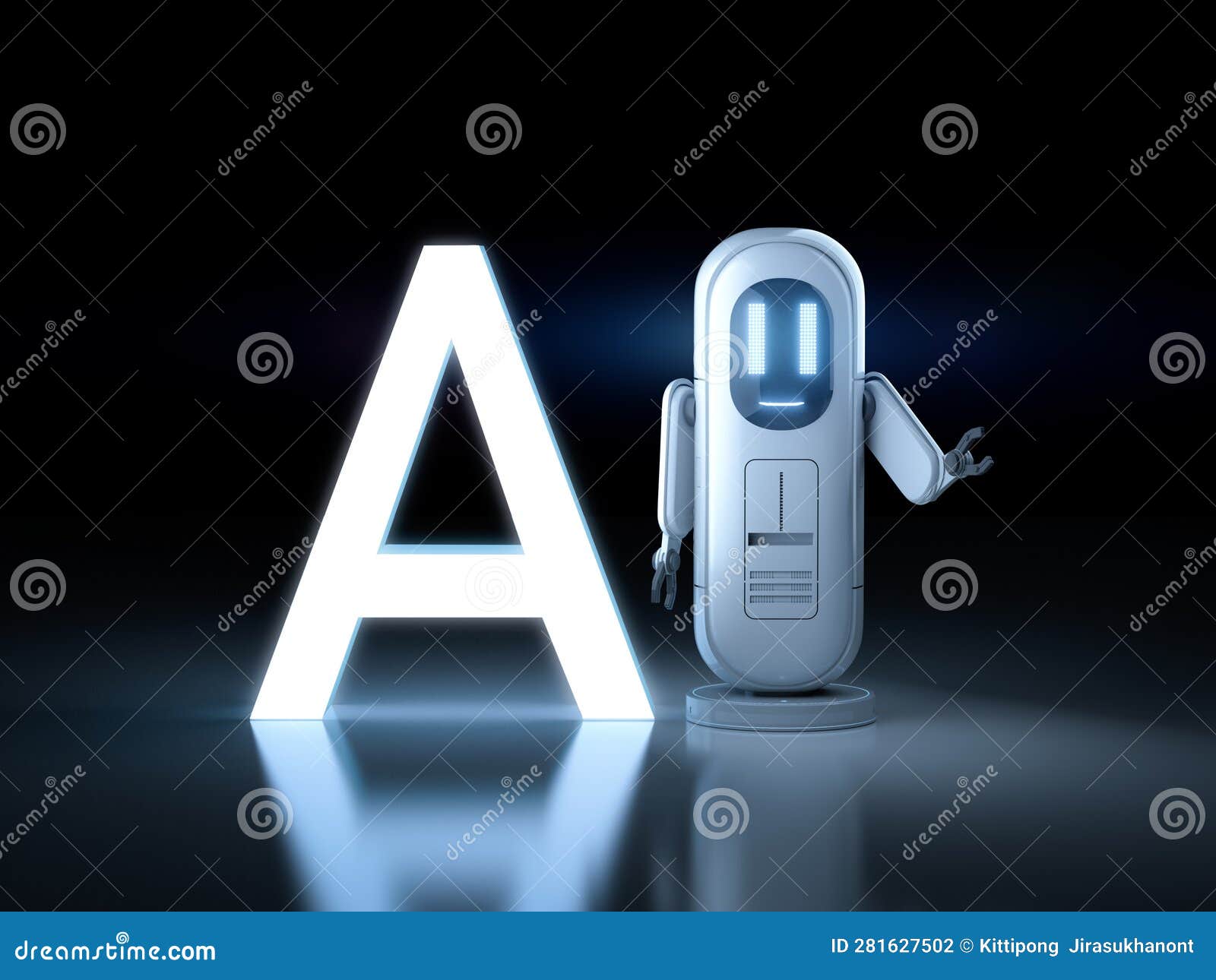 Robot Ausiliario Di Intelligenza Artificiale, Compatto E Compatto, Con ...