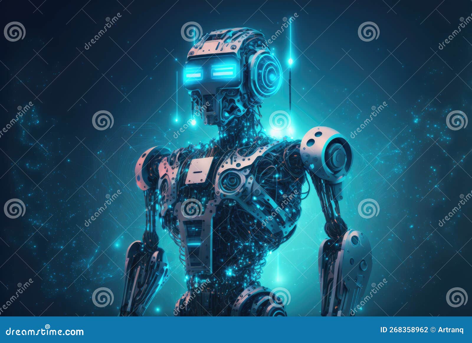 The Robot in the Blue Glow. the Concept of Artificial Intelligence and ...