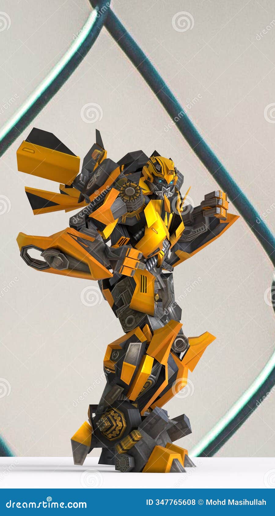 Robot and Robot Car with White Background Editorial Stock Photo - Image ...