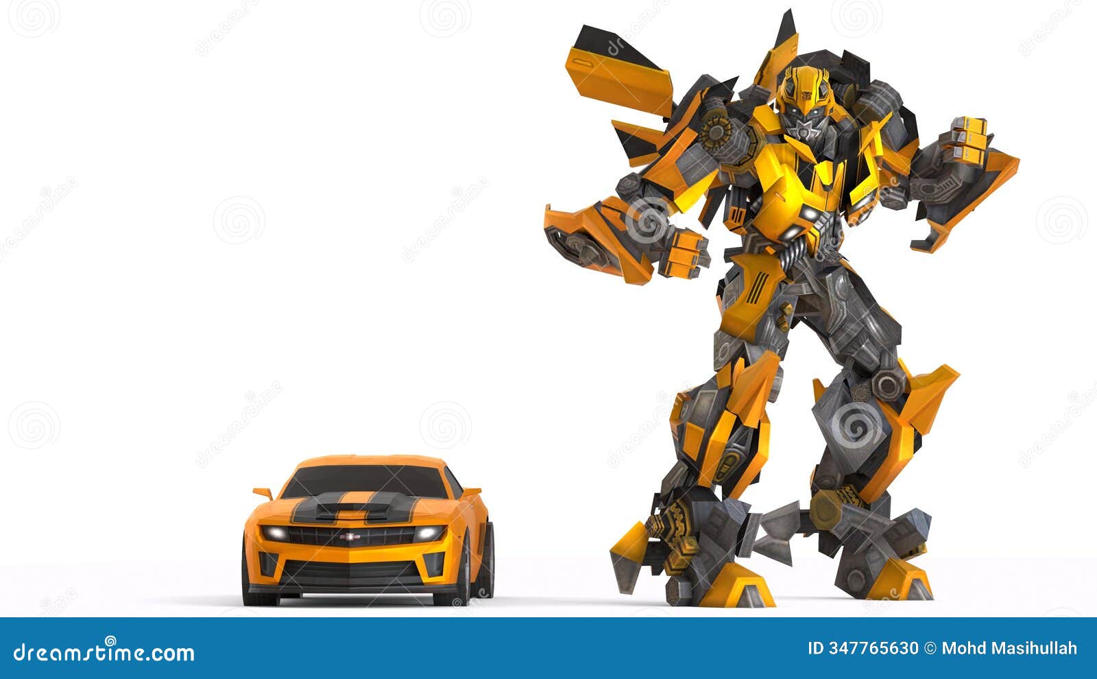 Robot and Robot Car with White Background Editorial Image - Image of ...