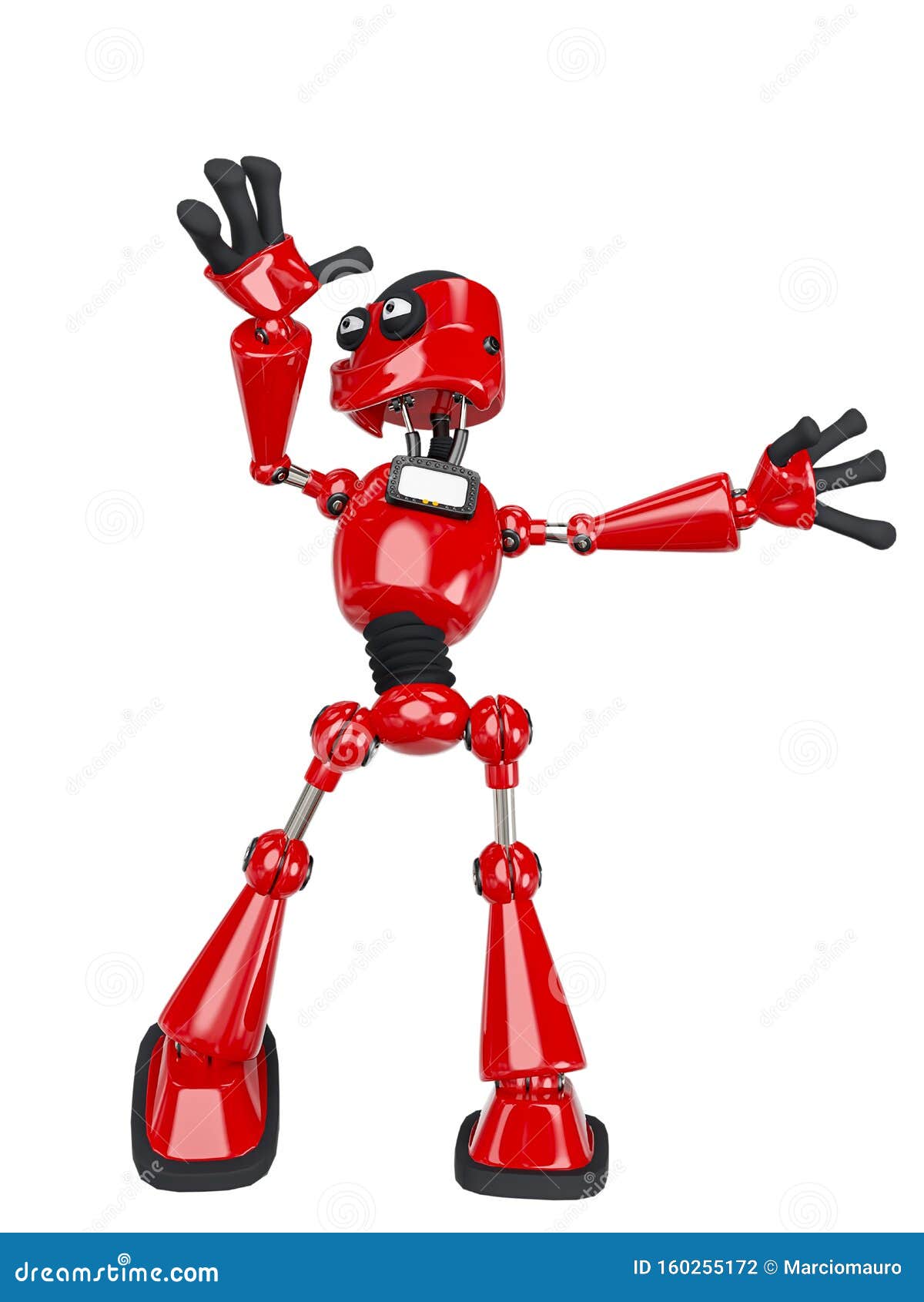 Robot cartoon dancing stock illustration. Illustration of background ...