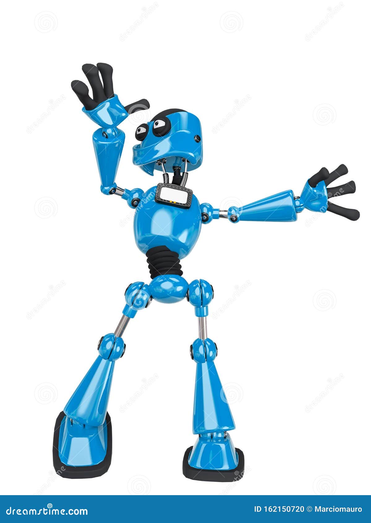 Robot cartoon dancing stock illustration. Illustration of cartoon ...