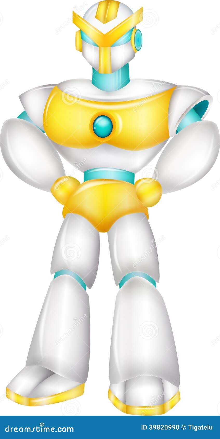 Robot Boy Cartoon Is Tracking Royalty-Free Illustration | CartoonDealer ...