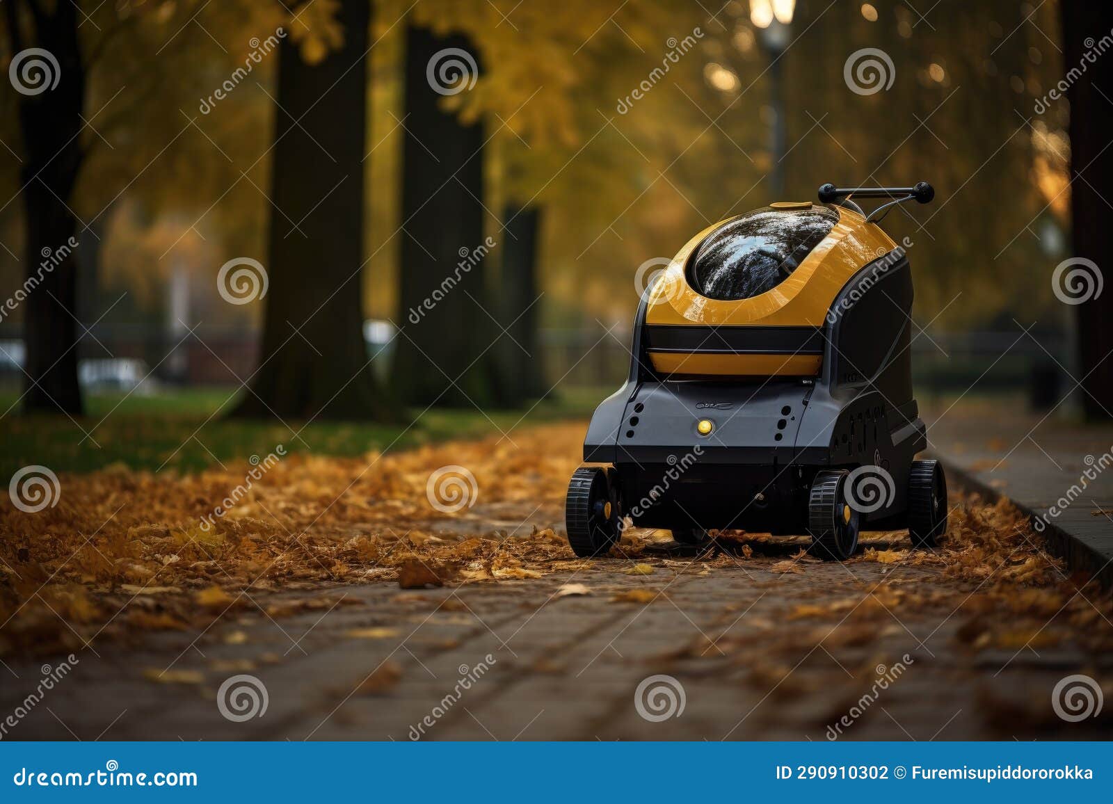 Robot Cleaner for Collecting Garbage in City Parks and on the Streets ...