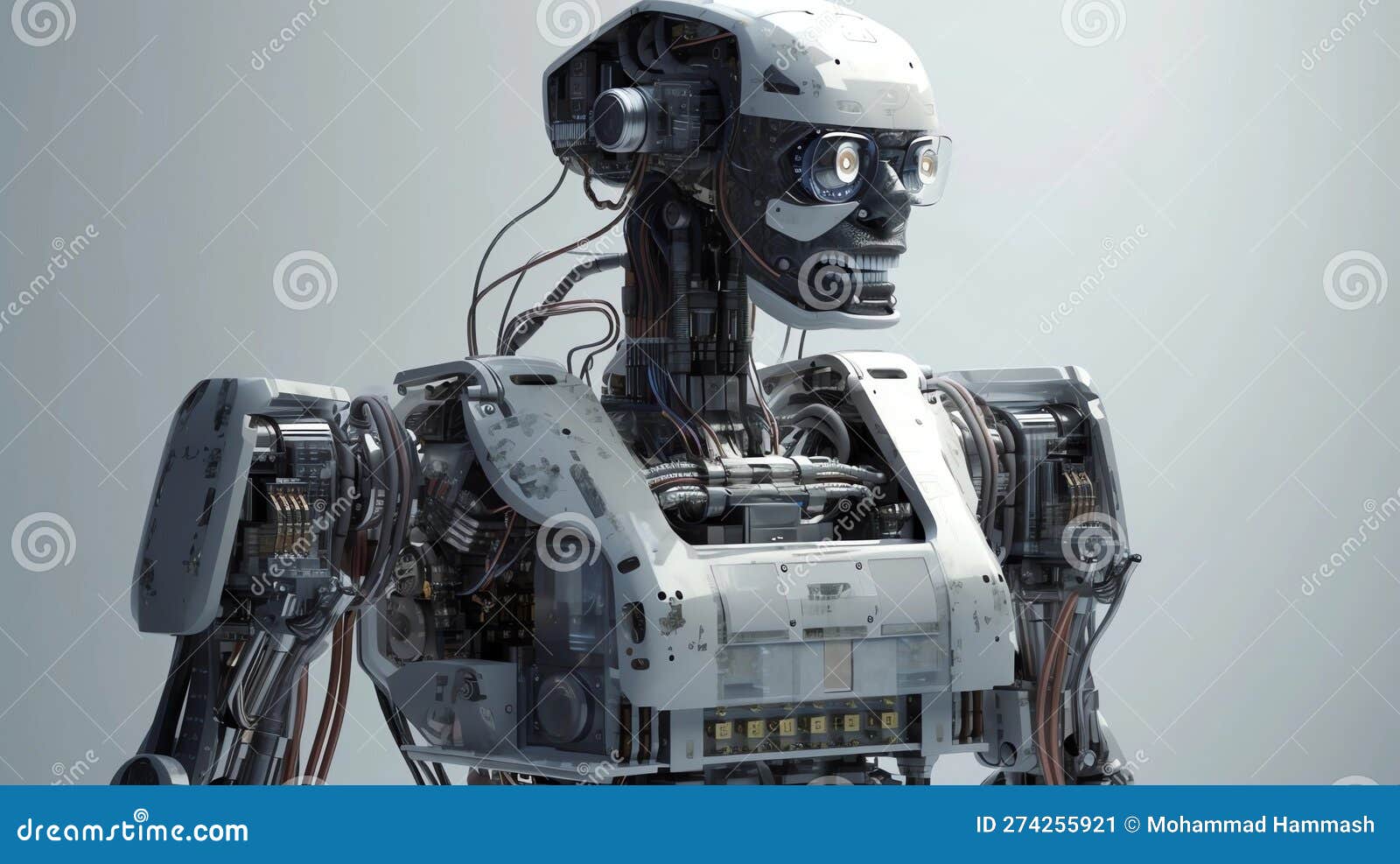 Robot Corn, Made with Generative AI Stock Illustration - Illustration ...