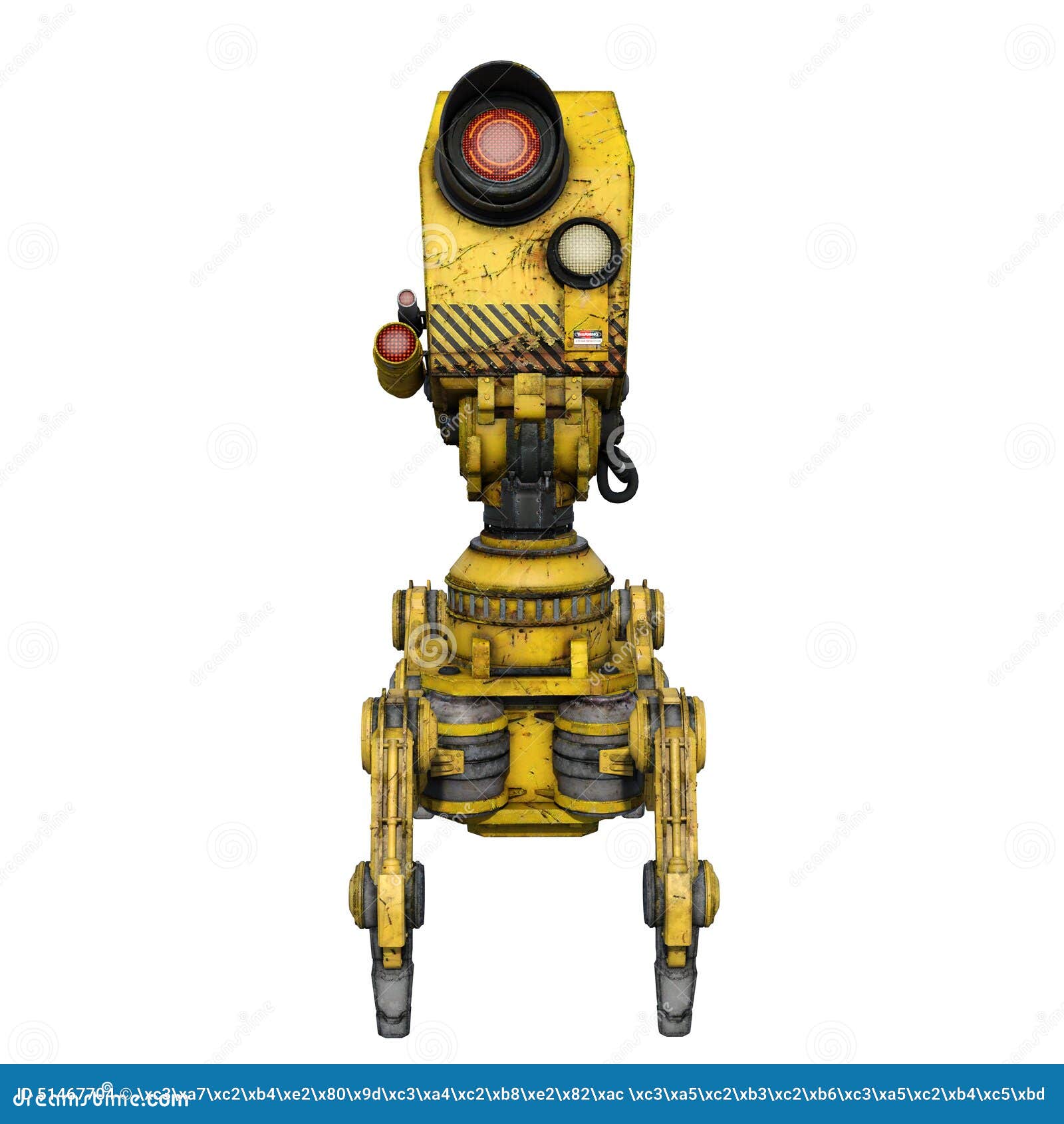 Robot d'exploration illustration stock. Illustration du observation - 51467704