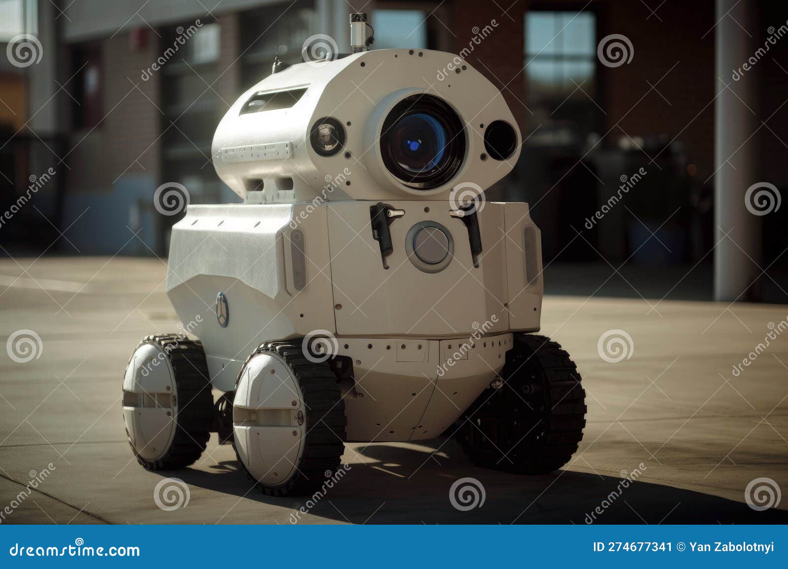 A Robot Designed for Surveillance and Security, with Advanced Detection ...