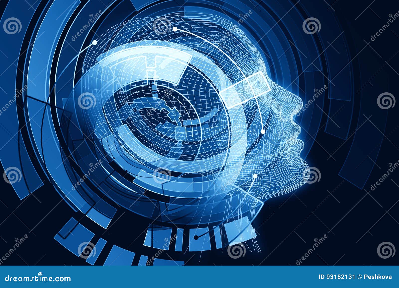 Blue Brain: A Conceptual Representation Of The Human Mind In Shades Of ...
