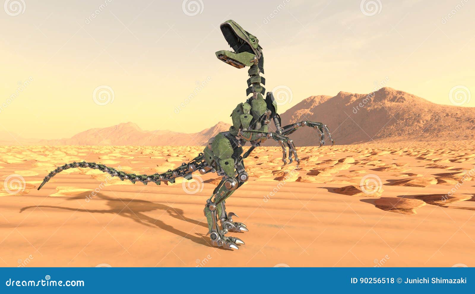 Robot Dinosaur Pixel Art. Iron Dino Monster 8 Bit. Mechanical T-rex ...