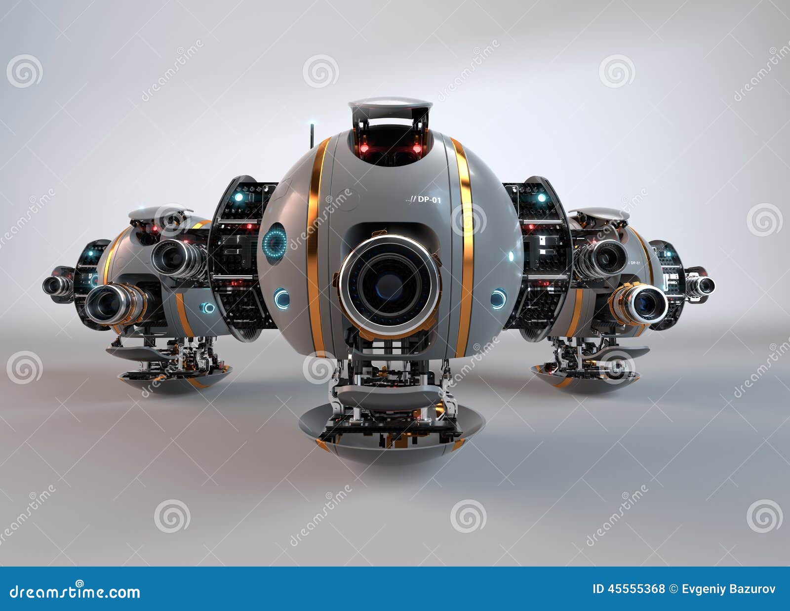 Robot. Droid.Flying Camera Drone Stock Illustration - Illustration ... Robot. Droid.Flying Camera Drone Stock Illustration - Illustration ...
