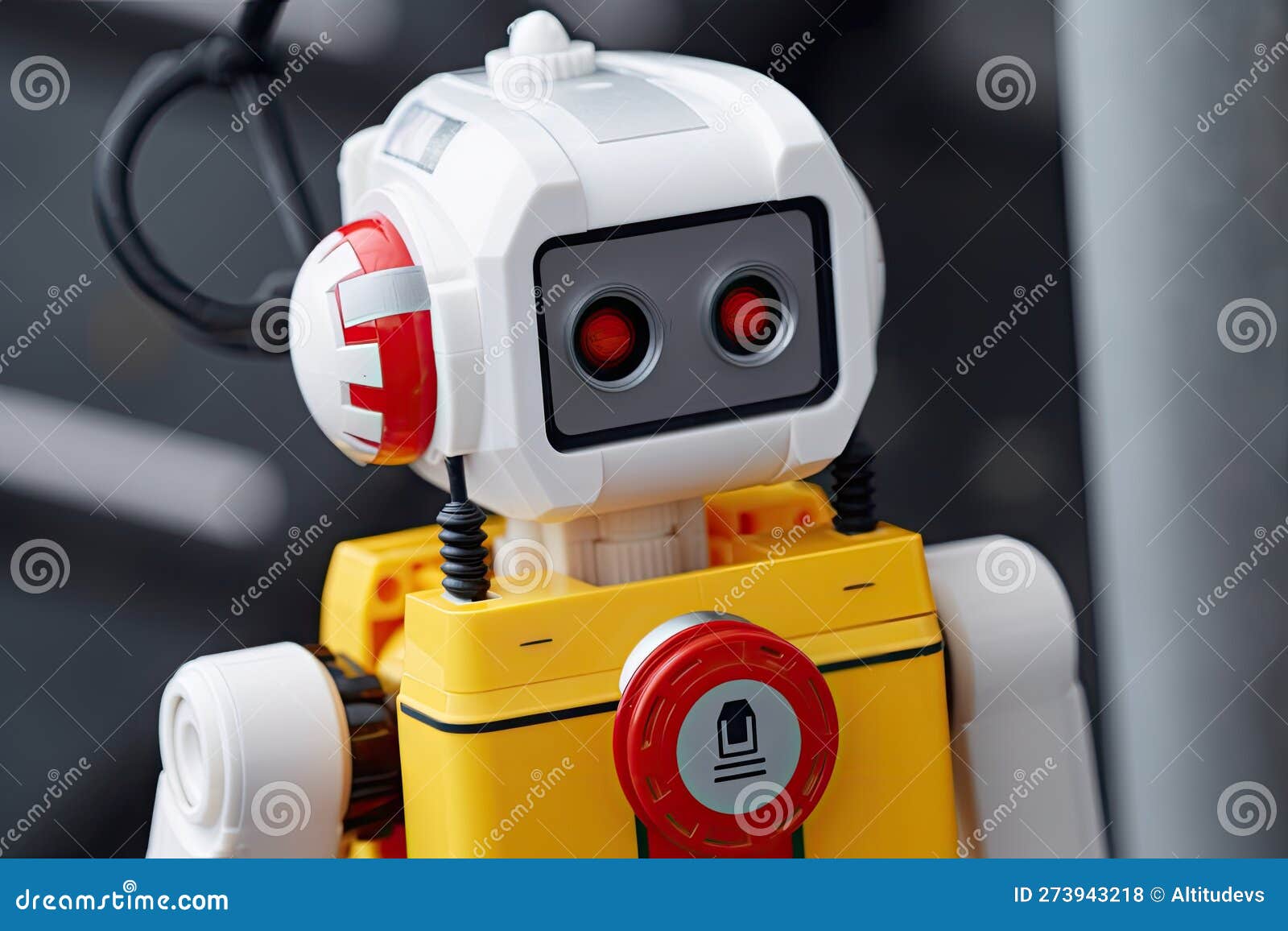 Robot with Emergency Stop Button for Maximum Safety during Operation ...