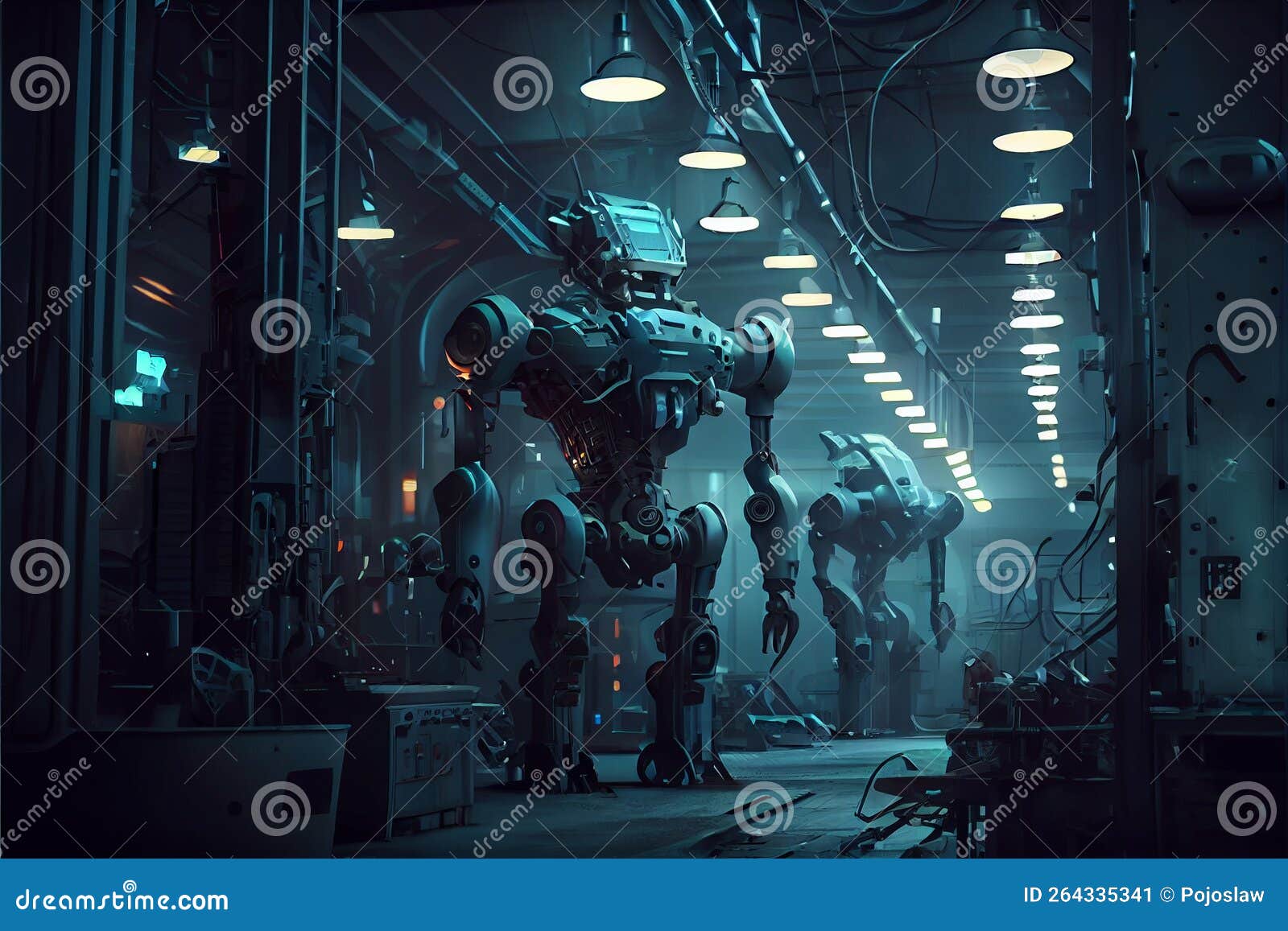 Robot Engineering in Factory for Generating New Artificial Inteligence ...