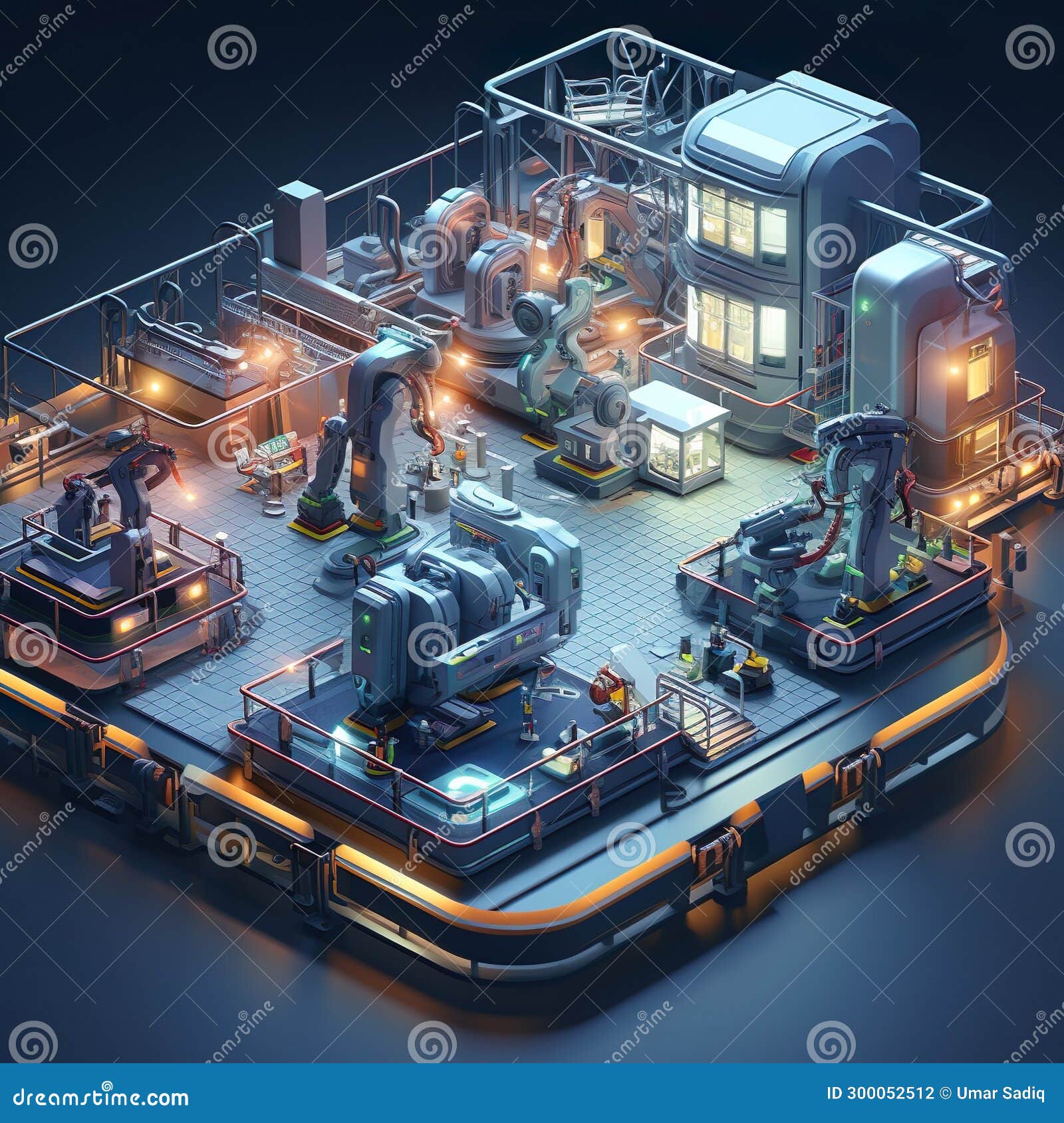 Robot Factories Advanced Facilities Producing Robots and Machinery ...