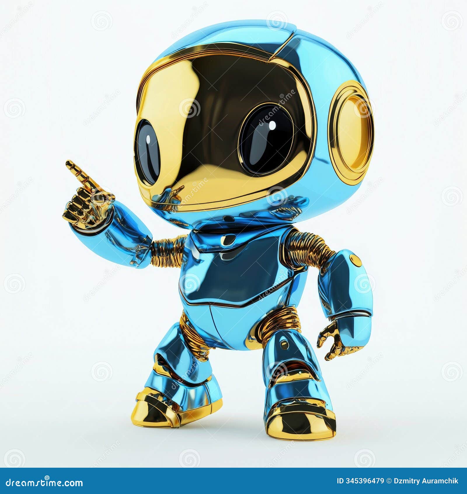 Robot Finger Touch Something On A Virtual Screen, Cyborg Man Hand Stock ...