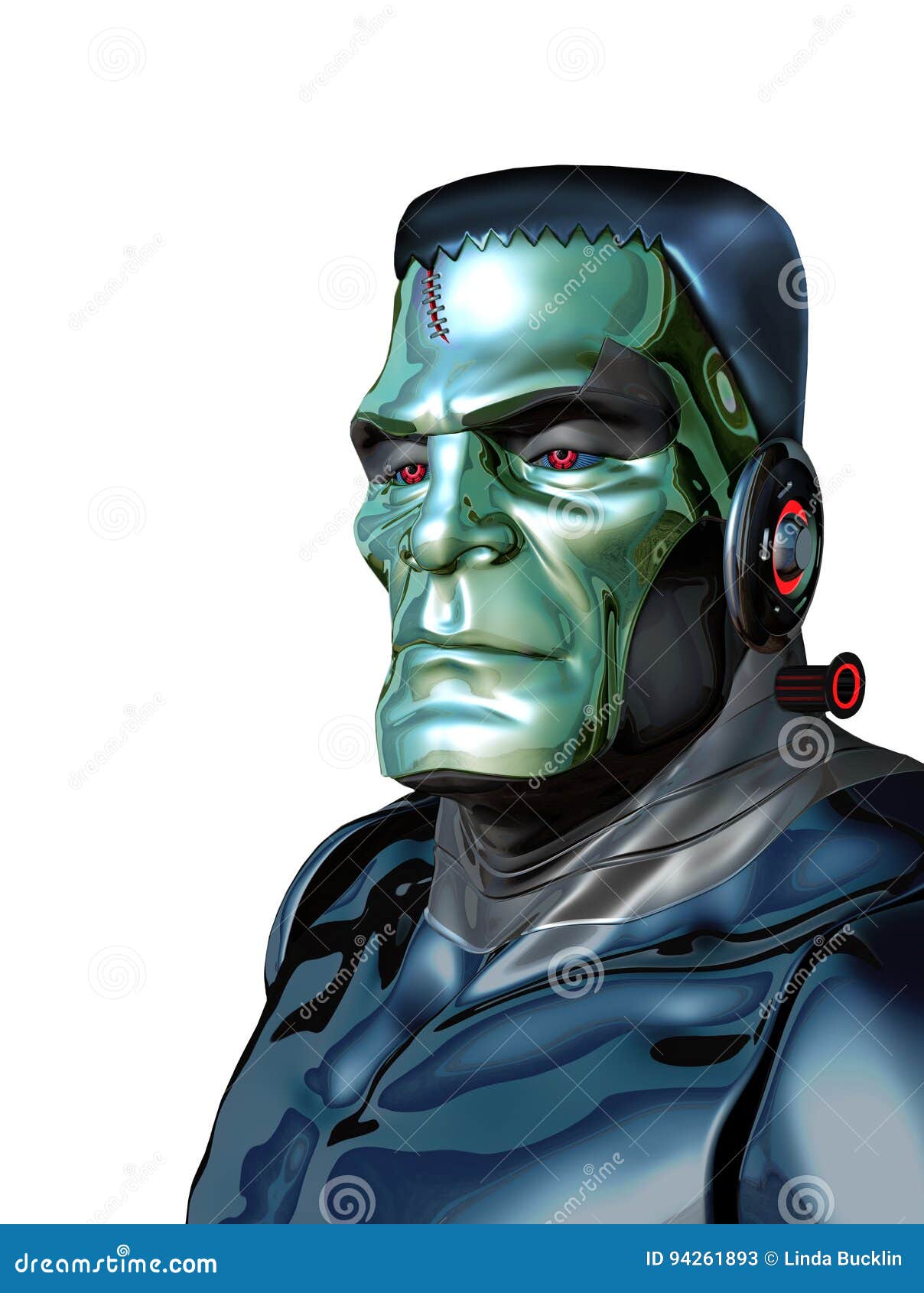 Robot Frankenstein - Amenaza De La Inteligencia Artificial Stock de ...