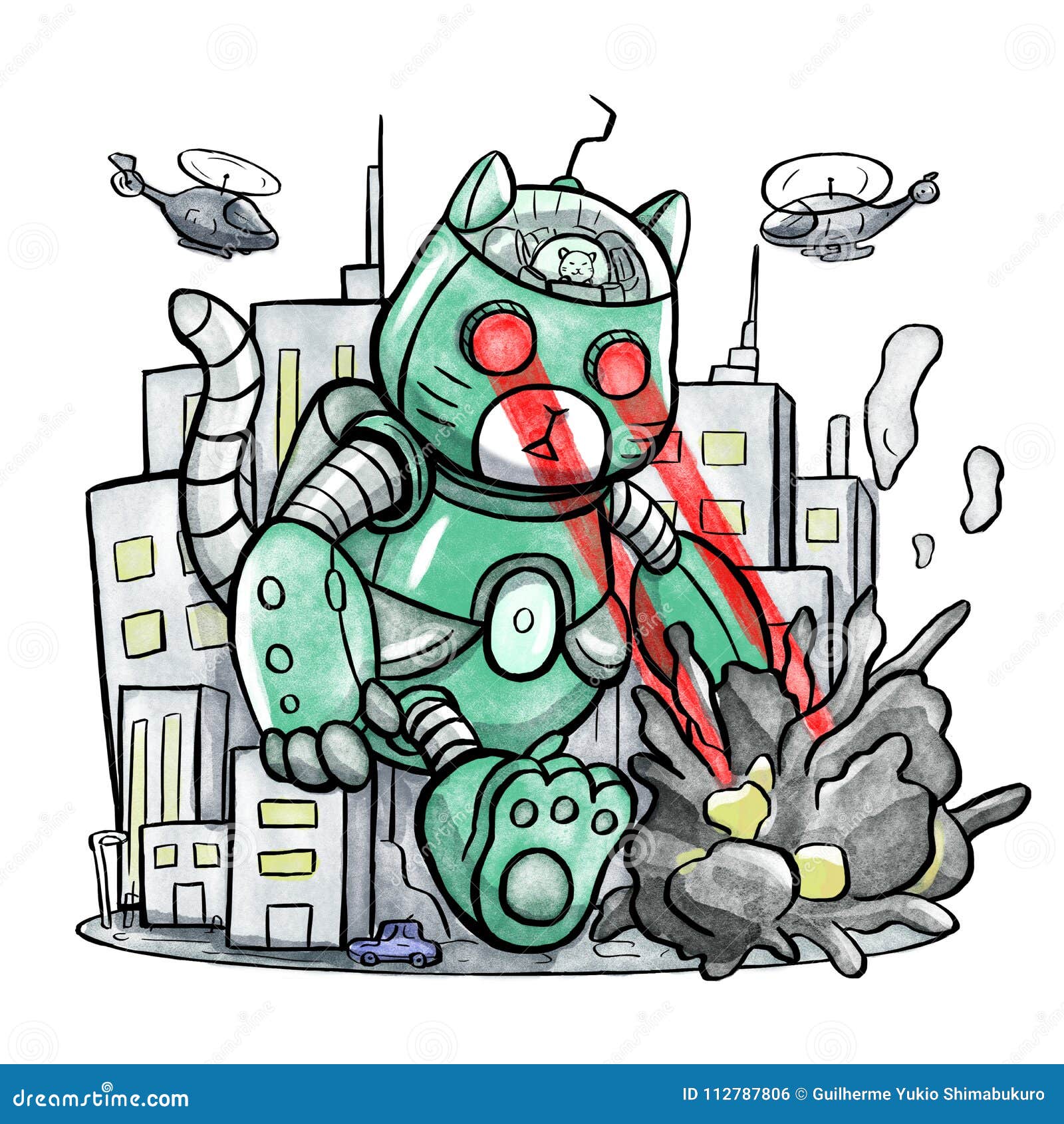 Destroying Ilustraciones Stock, Vectores, Y Clipart – (1,255 ...