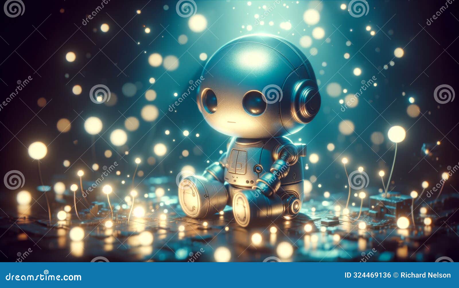 A Magical Robotic Exoskeleton With Glowing Runes And Ancient Symbols ...