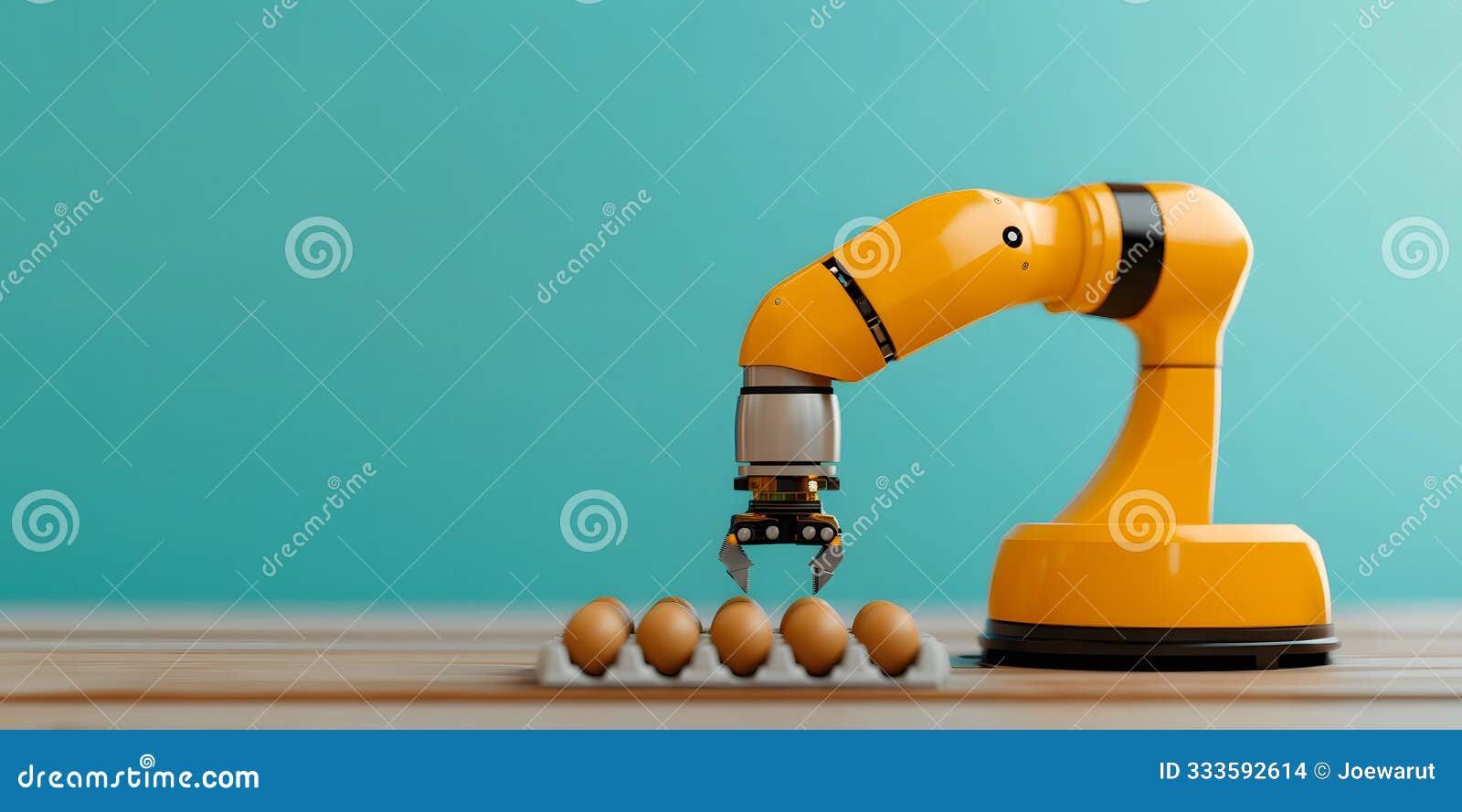 Robot Arm Grabbing Artificial Intelligence Acronym Cartoon Vector ...