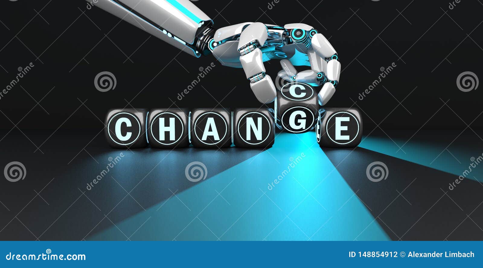 Robot Hand Change Stock Illustrations – 606 Robot Hand Change Stock ...