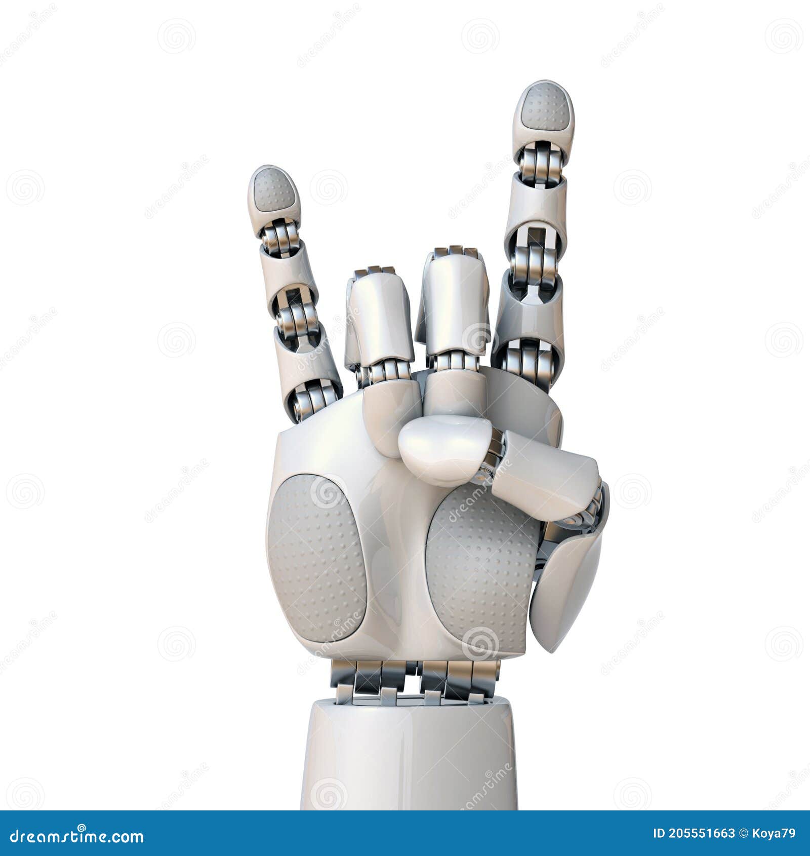 Robot With Roll Steel Royalty-Free Stock Image | CartoonDealer.com ...