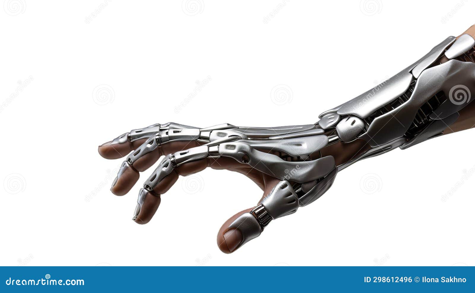 Robot Hand or Humanoid Isolated Stock Photo - Illustration of tech ...