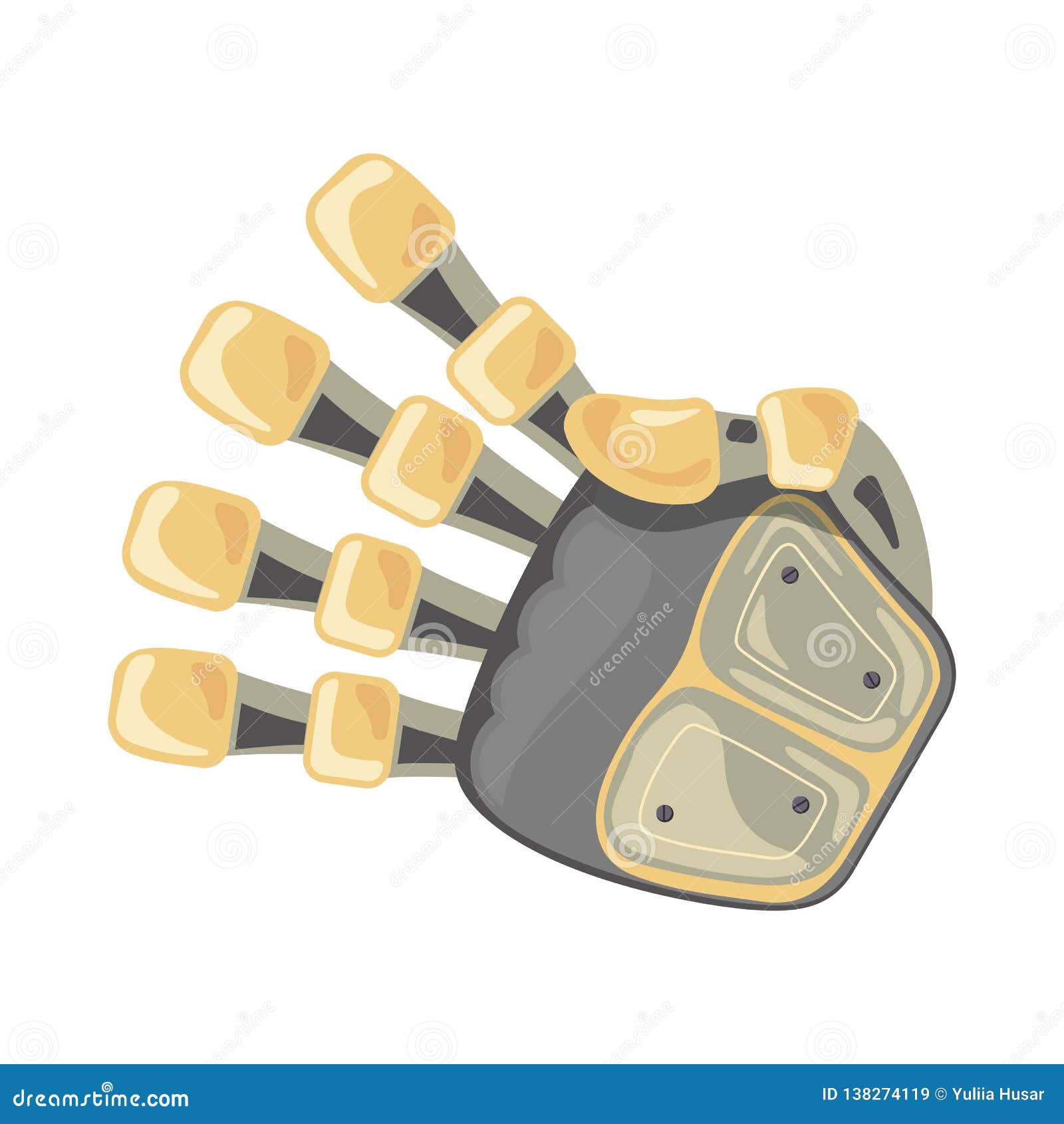 Number 4 Fourth Realistic 3D Origami Effect Isolated. Figure Of ...