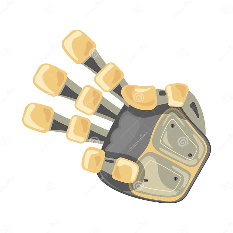 Robot Hand. Mechanical Technology Machine Engineering Symbol. Hand ...