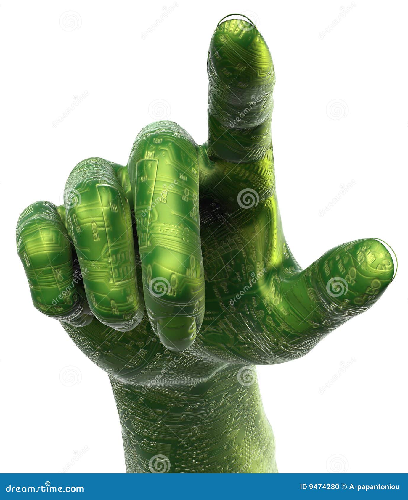 Creepy Hand Pointing