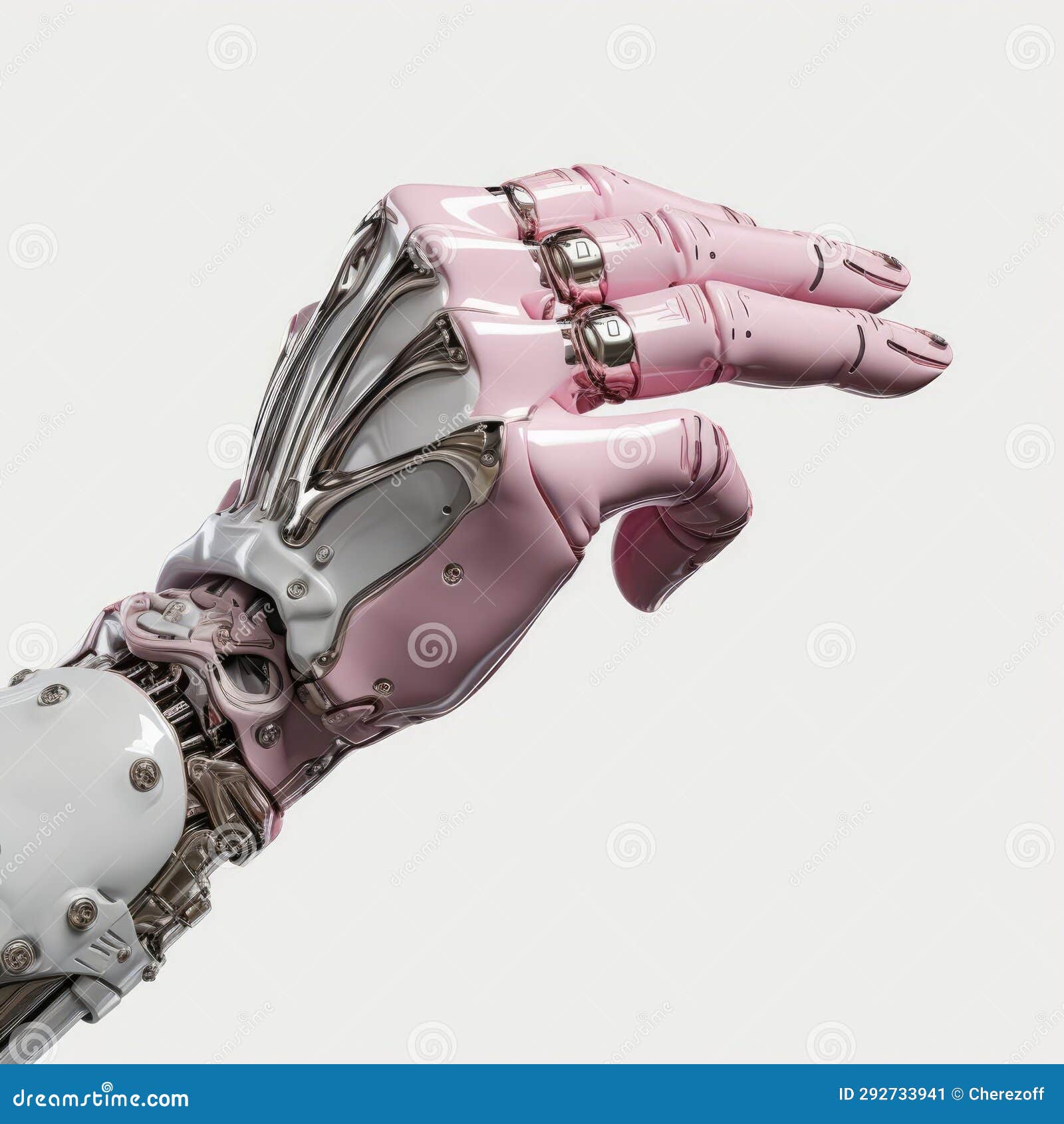 Robot Hand Showing Gestures Stock Image - Image of virtual, mechanical ...