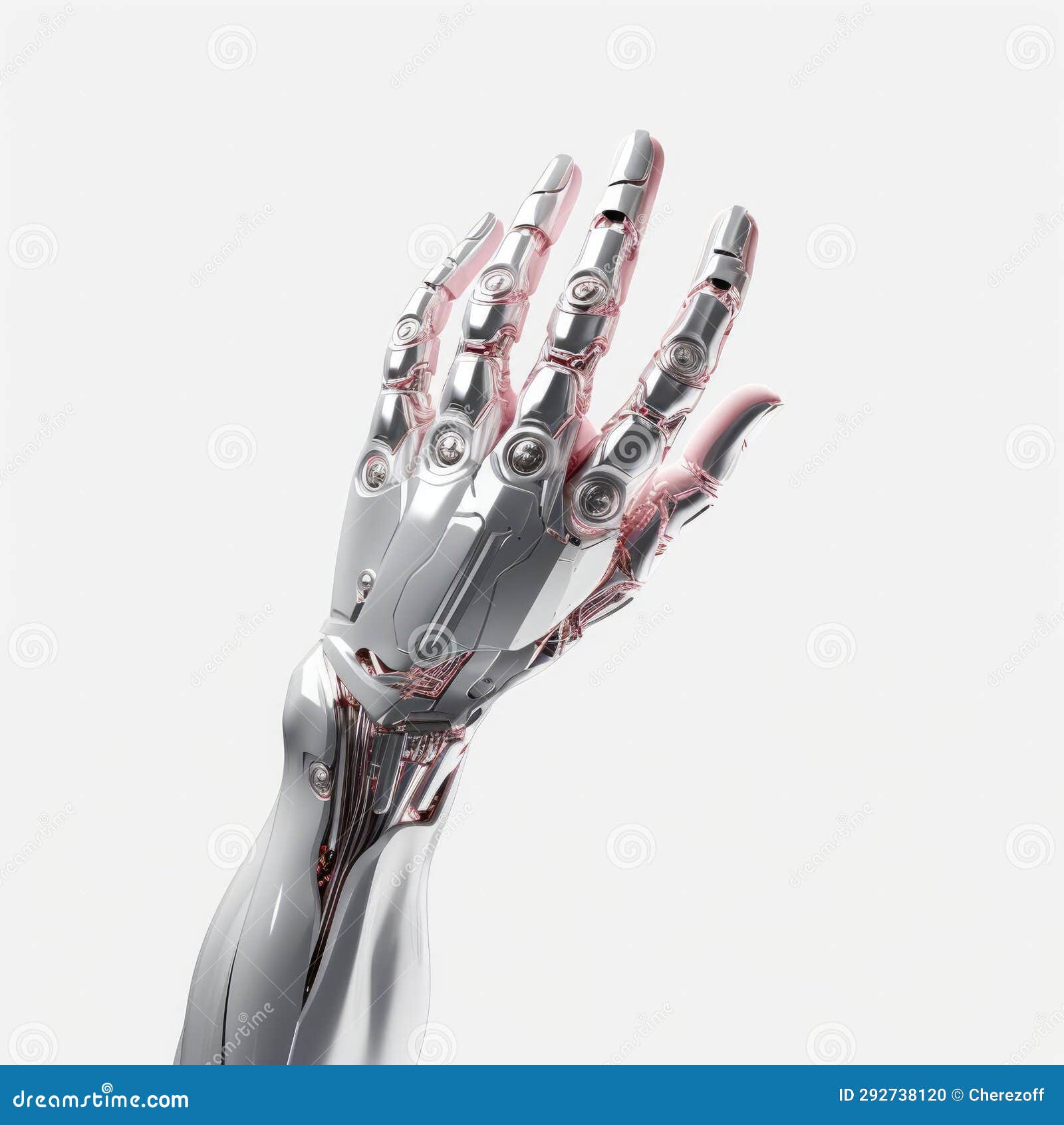 Robot Hand Showing Gestures Stock Photo - Image of graphic, cyborg ...