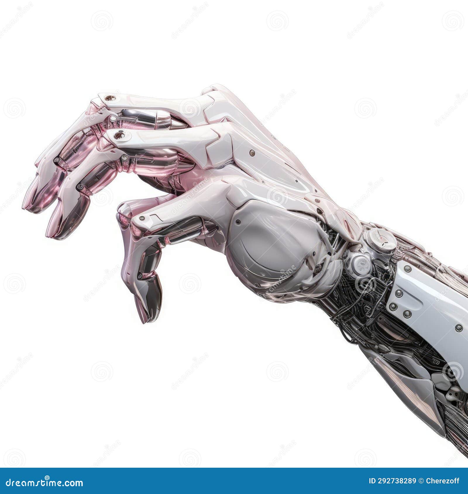 Robot Hand Showing Gestures Stock Image - Image of working, touch ...