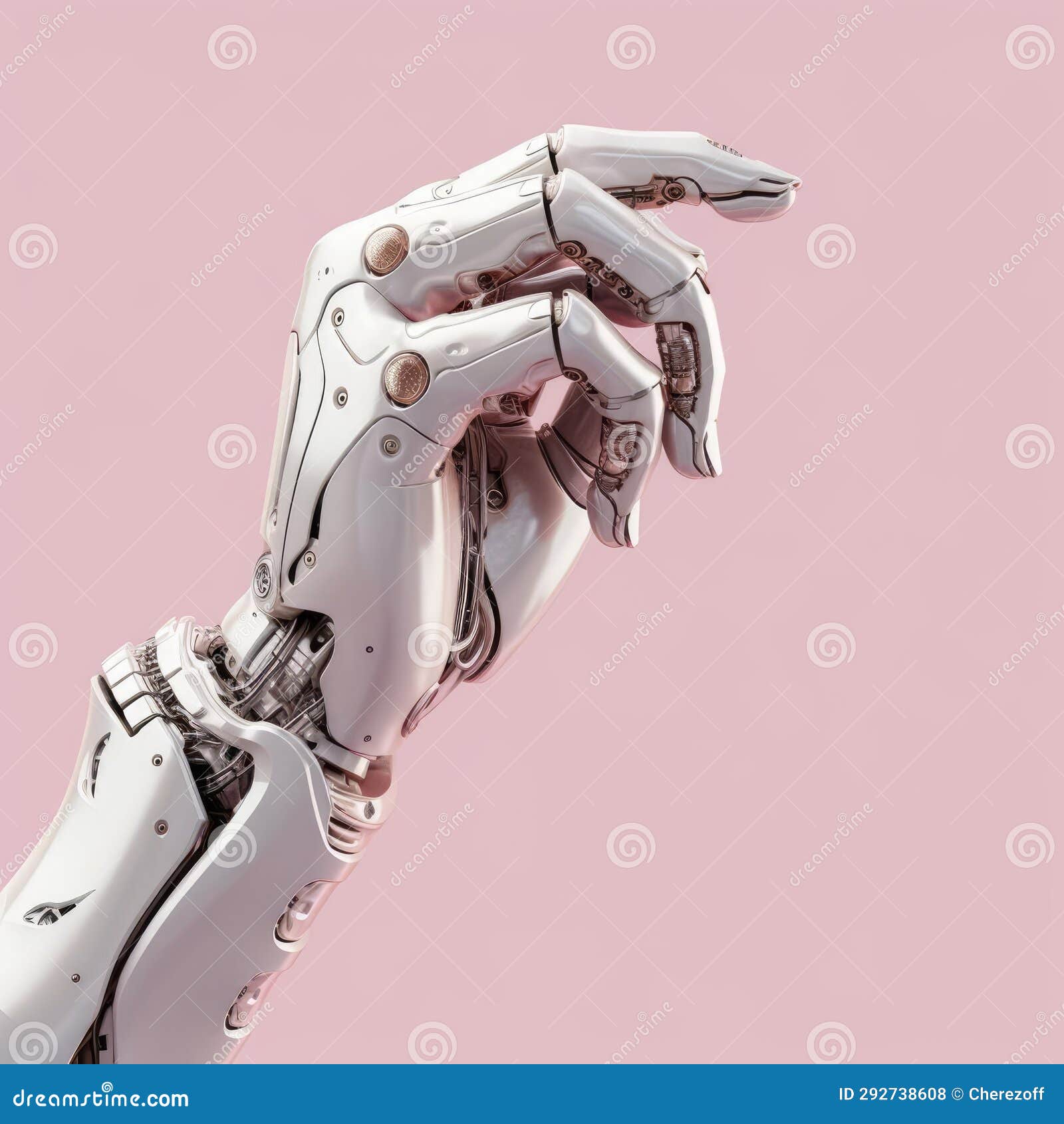Robot Hand Showing Gestures Stock Photo - Image of design, concept ...