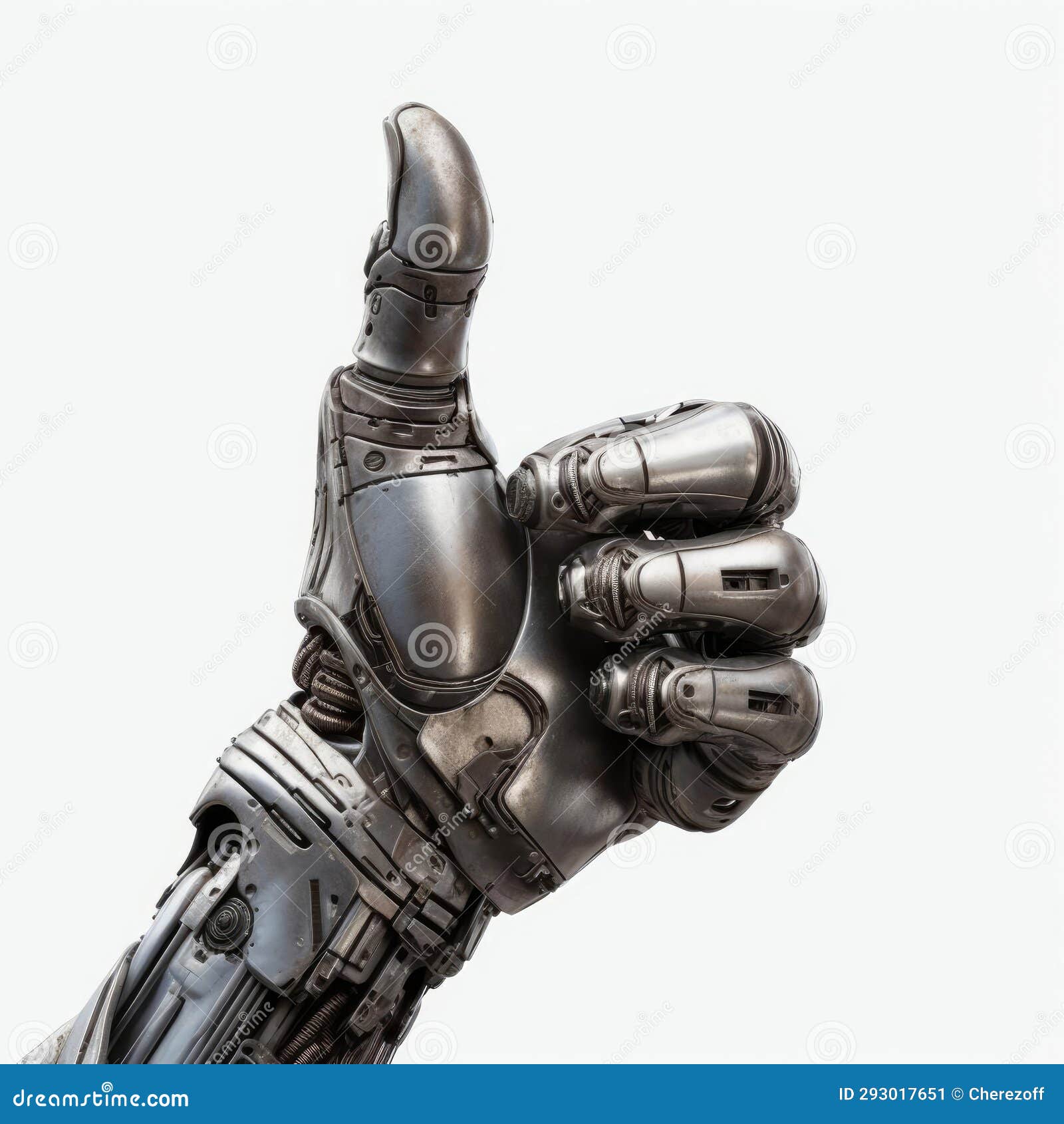 Robot Hand Showing Gestures Stock Image - Image of design, concept ...