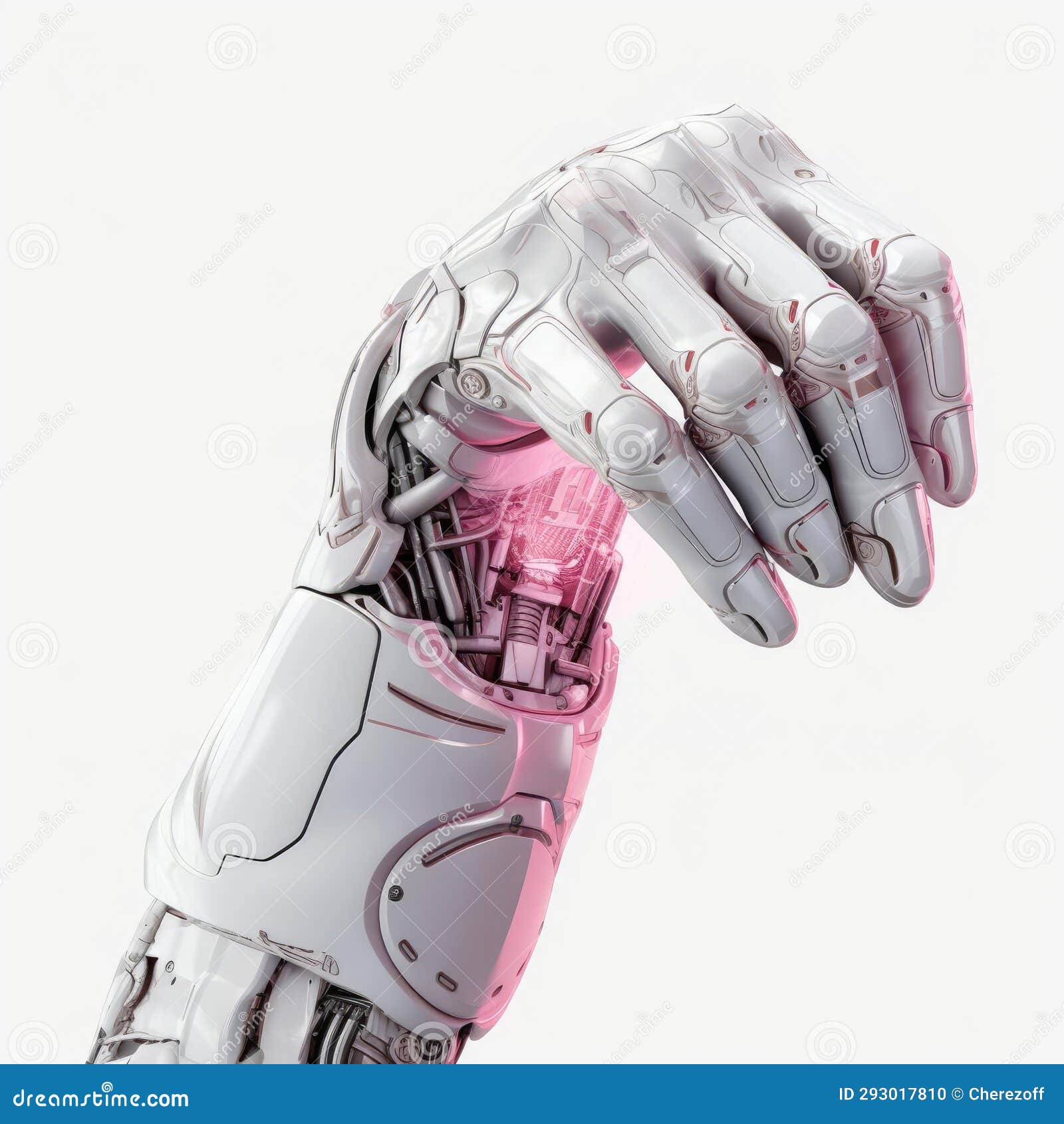 Robot Hand Showing Gestures Stock Photo - Image of technology, robotic ...