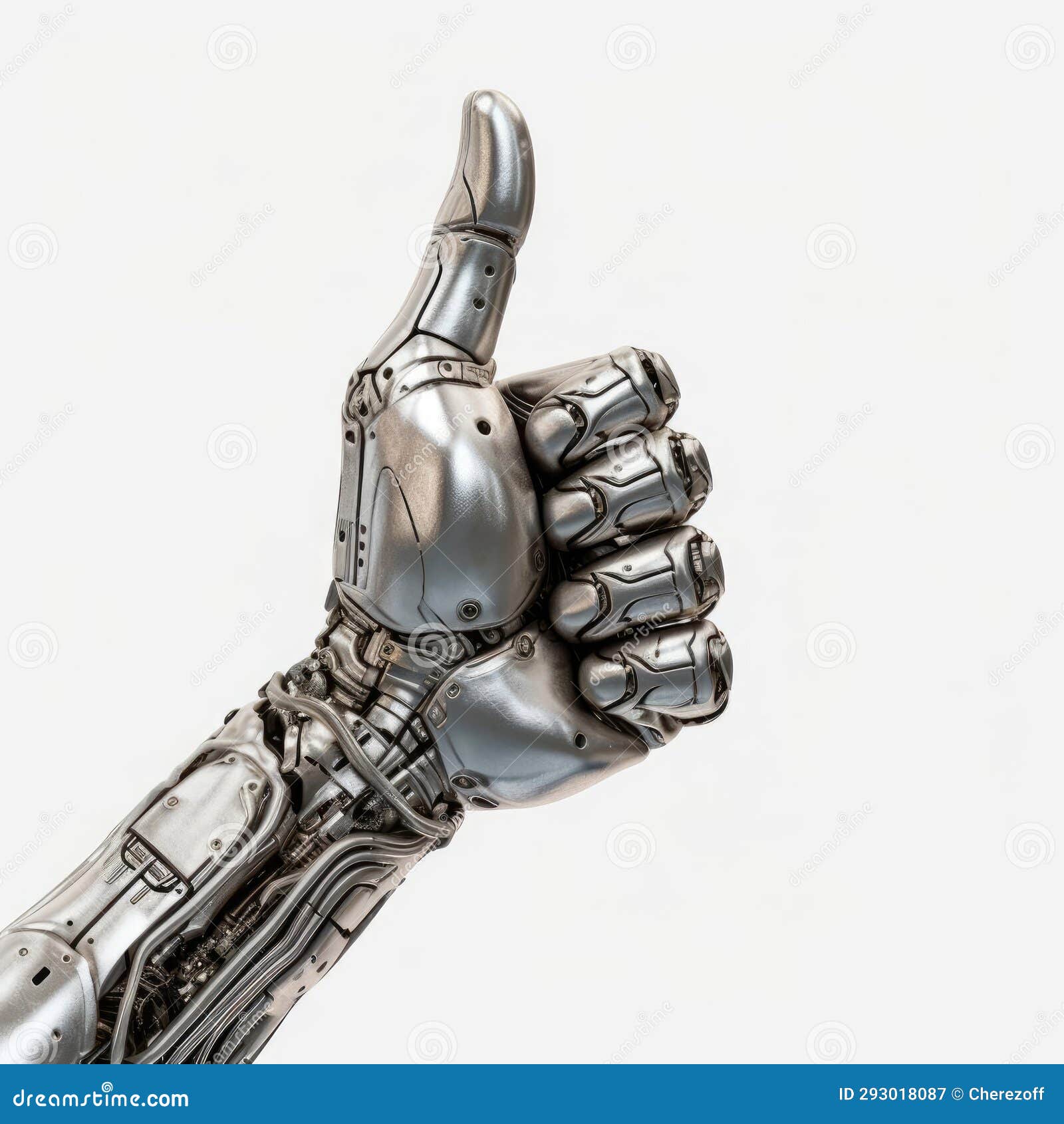 Robot Hand Showing Gestures Stock Image - Image of automation ...