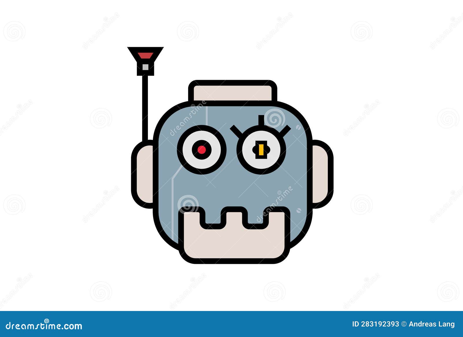 Robot Head Artificial Intelligence Bot Artwork Communication Character ...