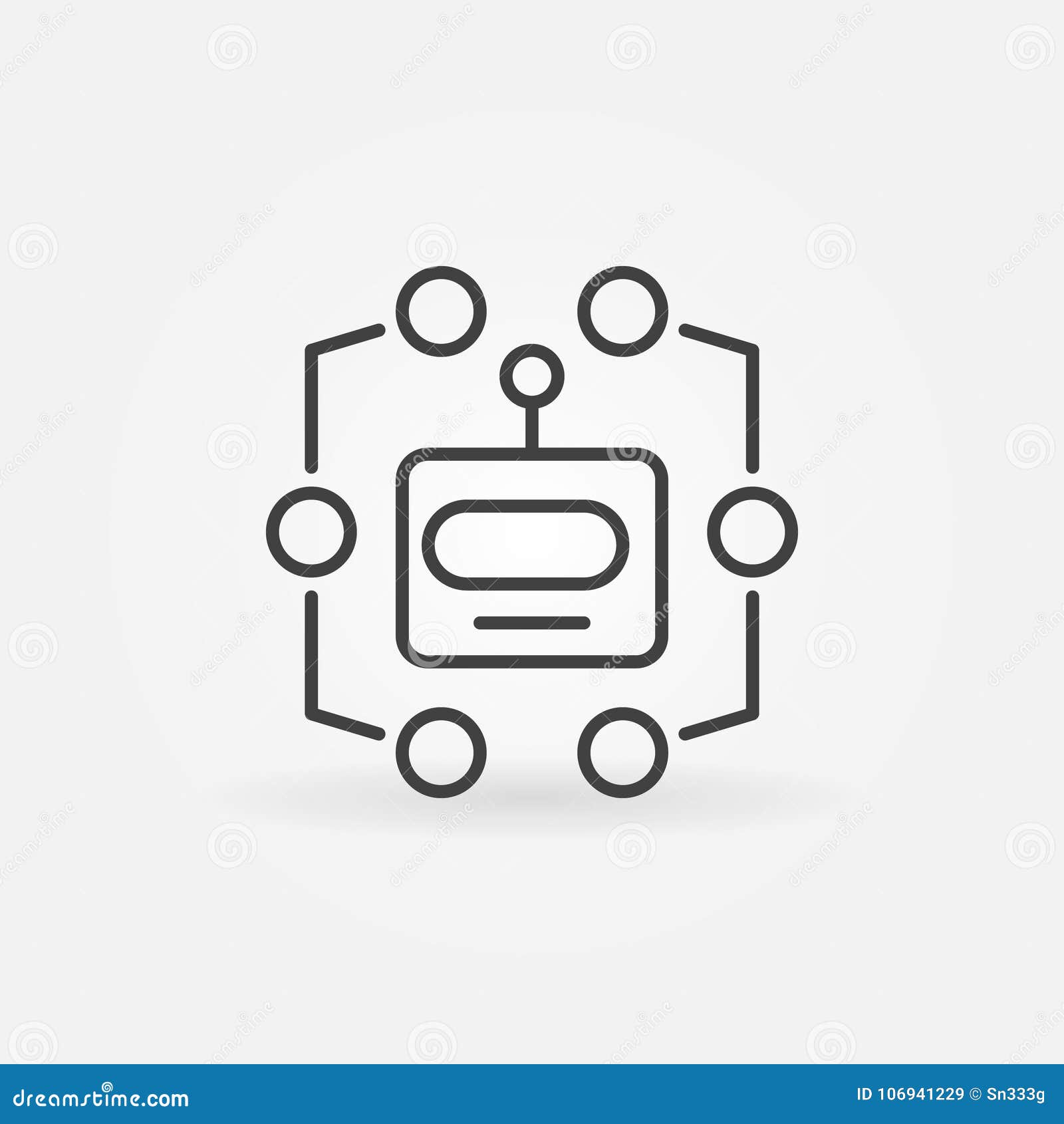 Machine Robot Icon Simple Style Stock Illustrations – 1,575 Machine ...
