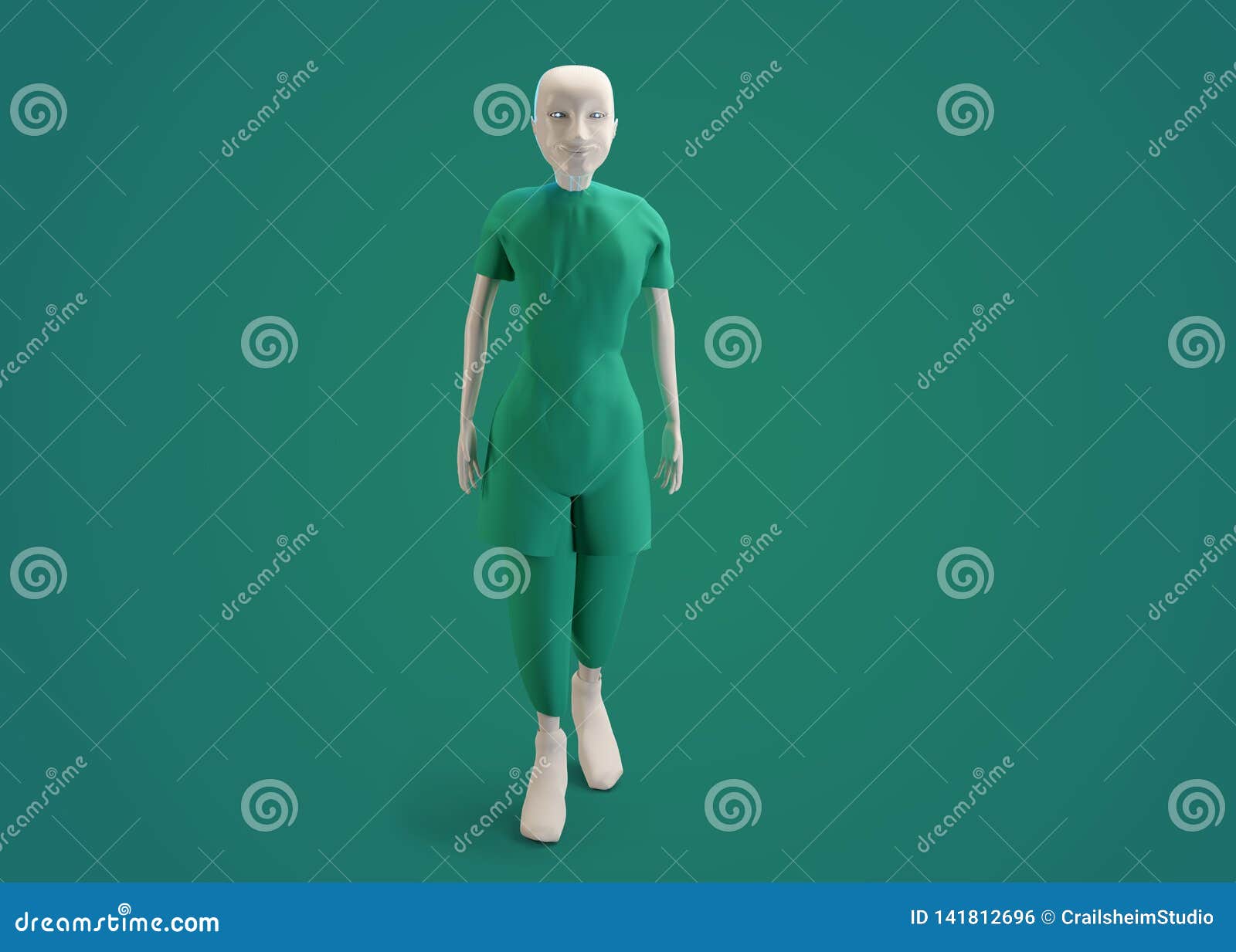 Robot Help Support 3d-illustration Artificial Intelligence Stock ...