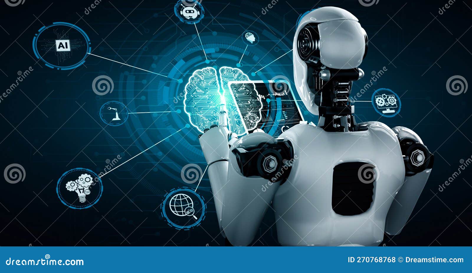 Robot Hominoid Using Tablet Computer in Concept of AI Thinking Brain ...