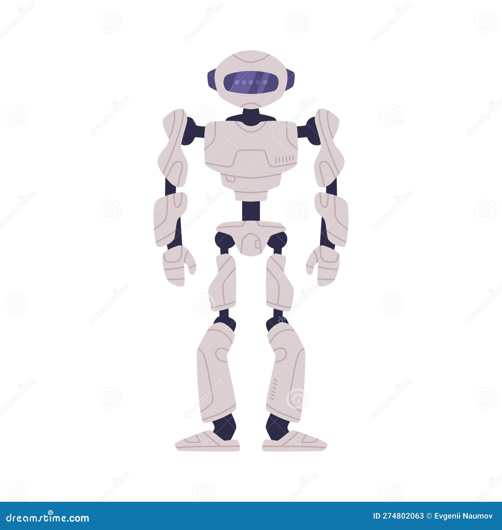 Robot or Humanoid Bot with Metal Joints As Future Technology Device ...