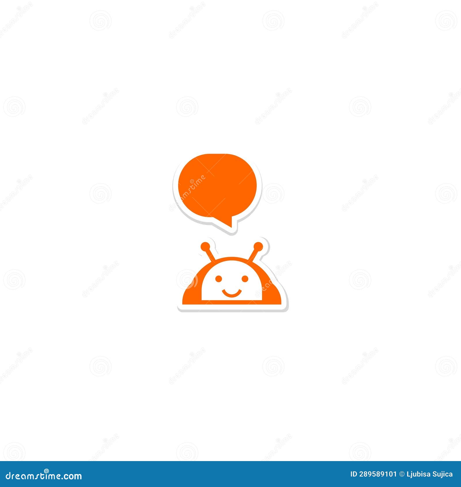 Robot Icon. Chat Bot Sign for Support Service Concept Stock Vector ... Robot Icon. Chat Bot Sign for Support Service Concept Stock Vector ...