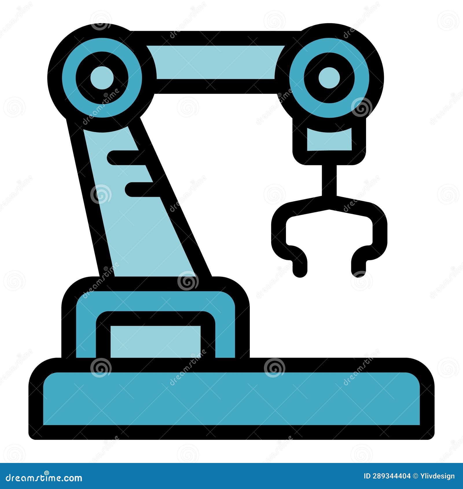 Robot icon vector flat stock vector. Illustration of people - 289344404