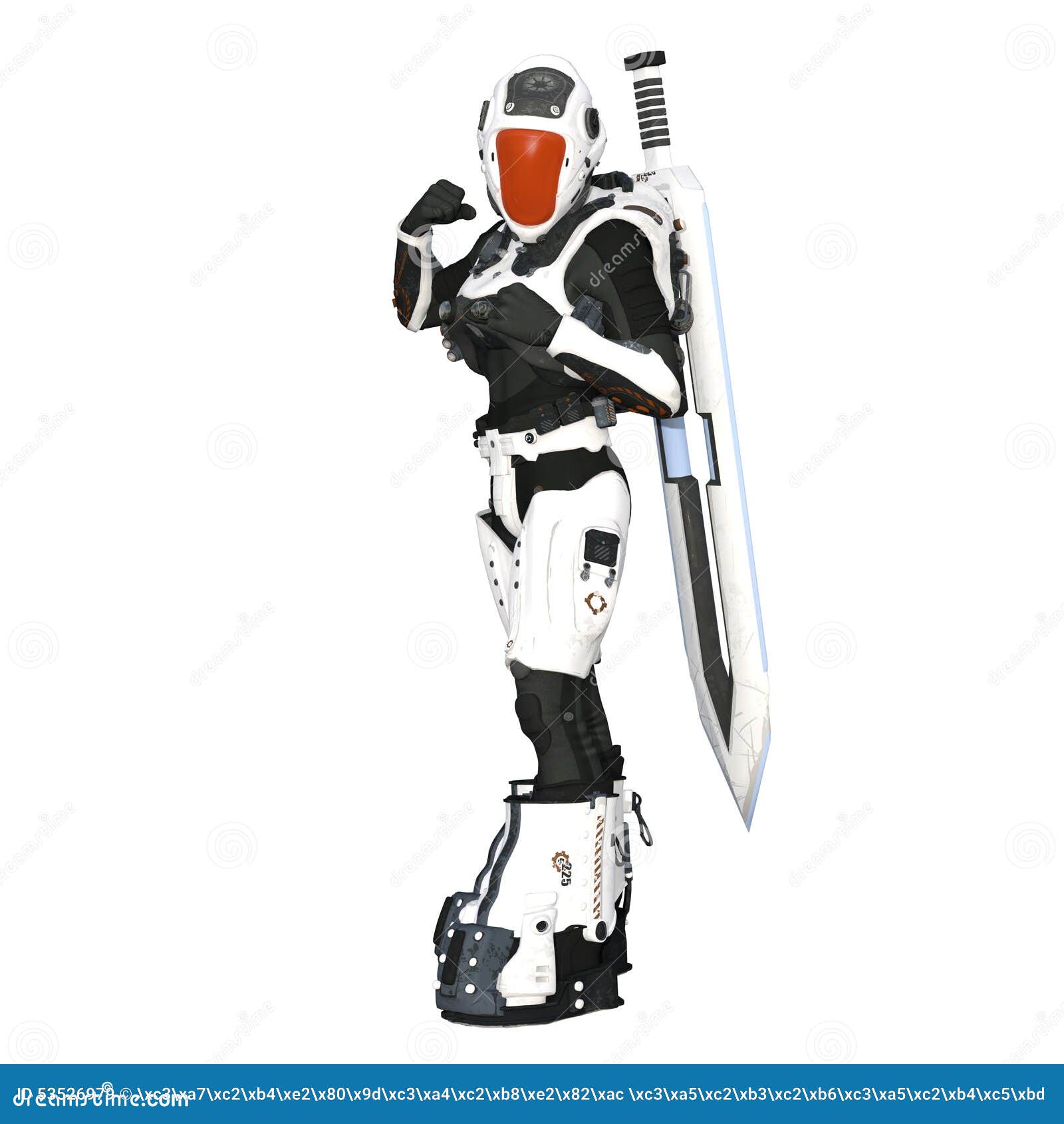 Robot stock illustration. Illustration of bipedalism - 53526979