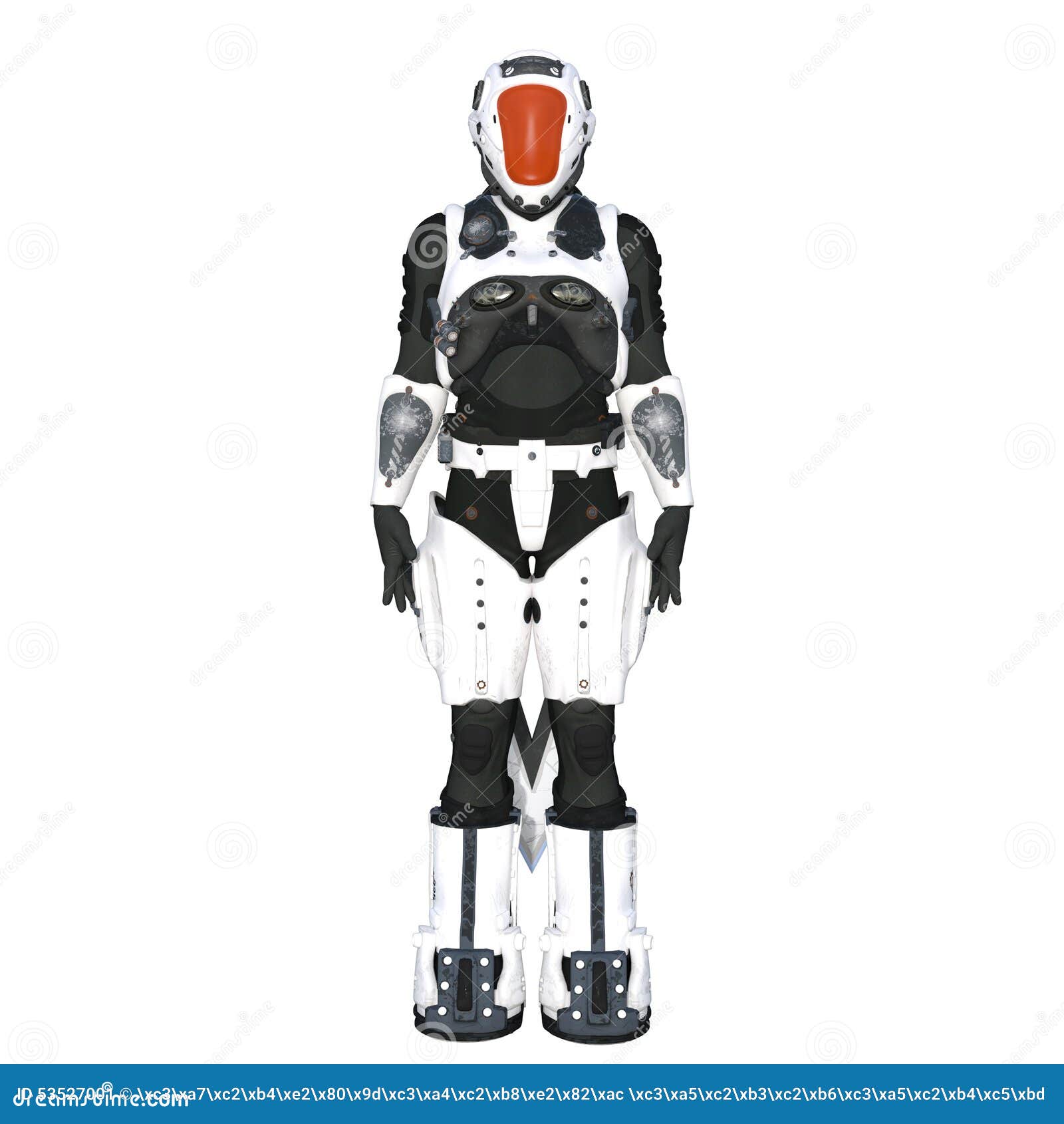Robot stock illustration. Illustration of future, cyborg - 53527001