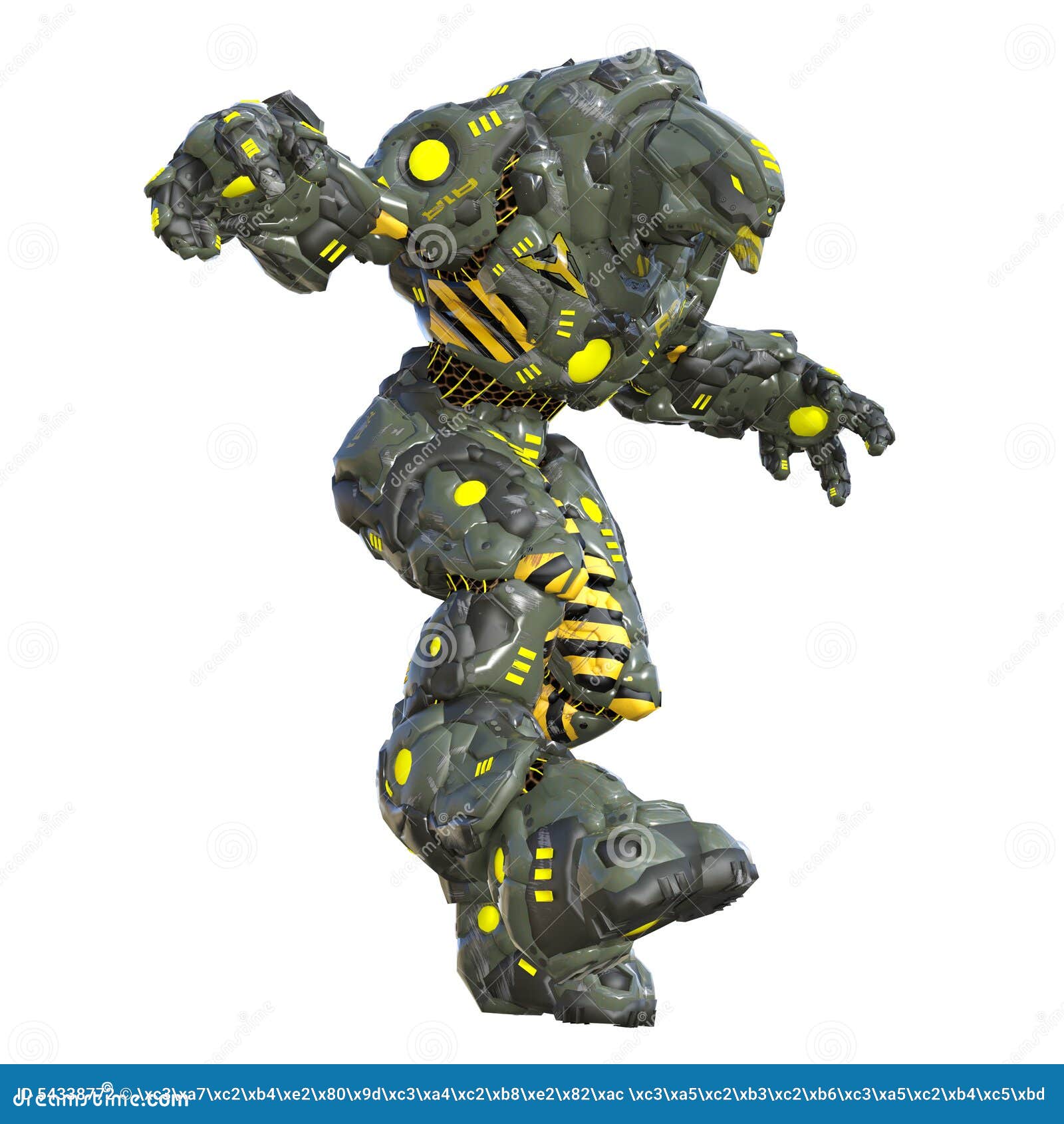 Robot stock illustration. Illustration of future, cyborg - 54338772