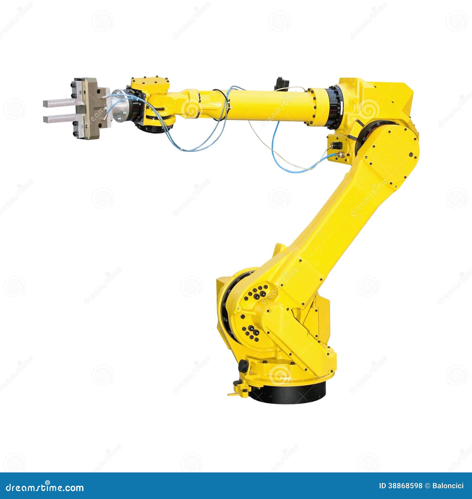 Robot industriel photo stock. Image du automatisez, coupure - 38868598