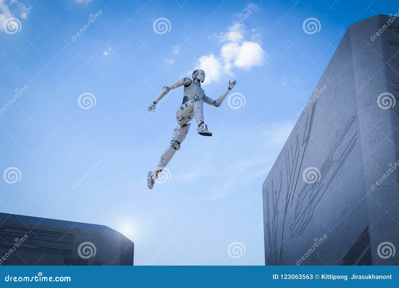 Robot Jump Stock Illustrations – 1,187 Robot Jump Stock Illustrations ...