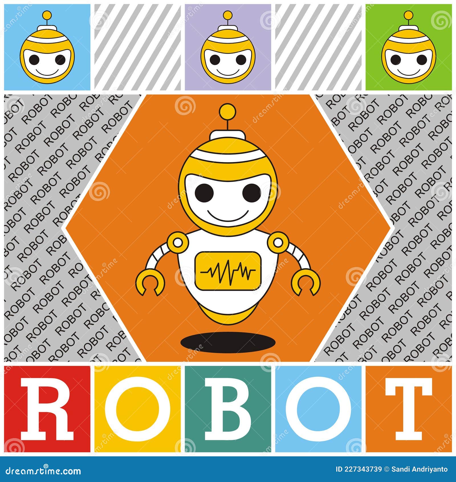 Robot Logo Vector Illustration - Future Technology - Artificial ...