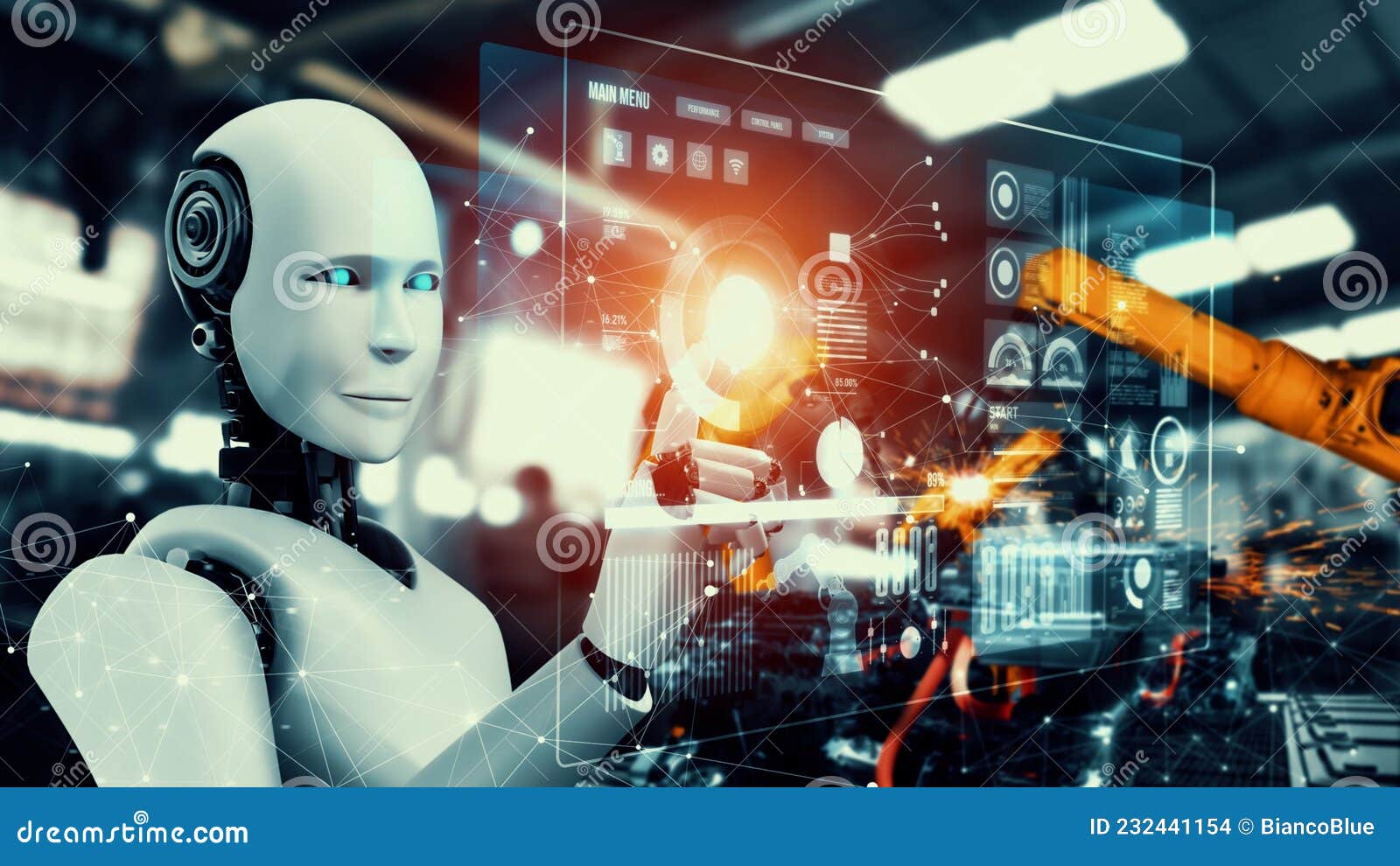 Robot Meccanici E Armi Robotiche Per L'assemblaggio in Fabbrica ... Robot Meccanici E Armi Robotiche Per L'assemblaggio in Fabbrica ...