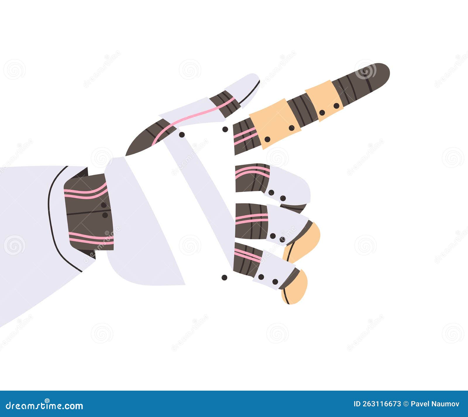 Robotics Finger Scanner Outline Icon. Signs And Symbols Can Be Used For ...